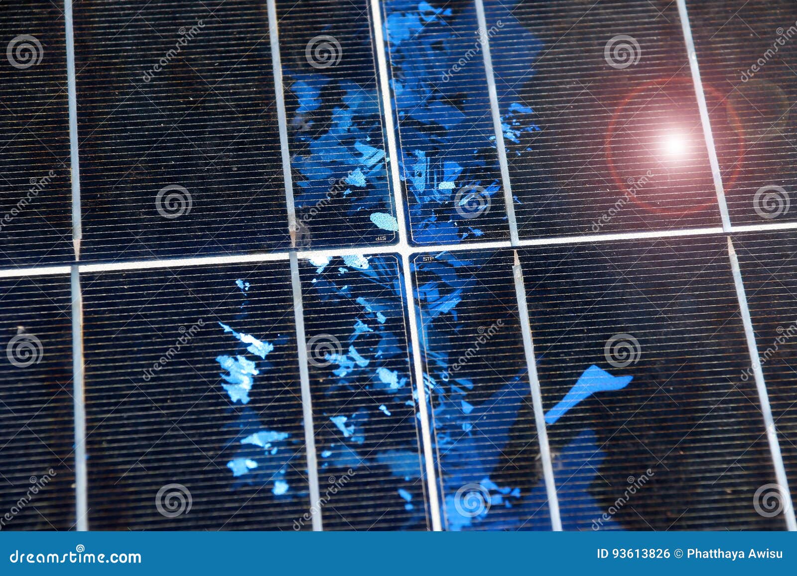 Close-up of Solar Panel Texture Stock Photo - Image of installation ...