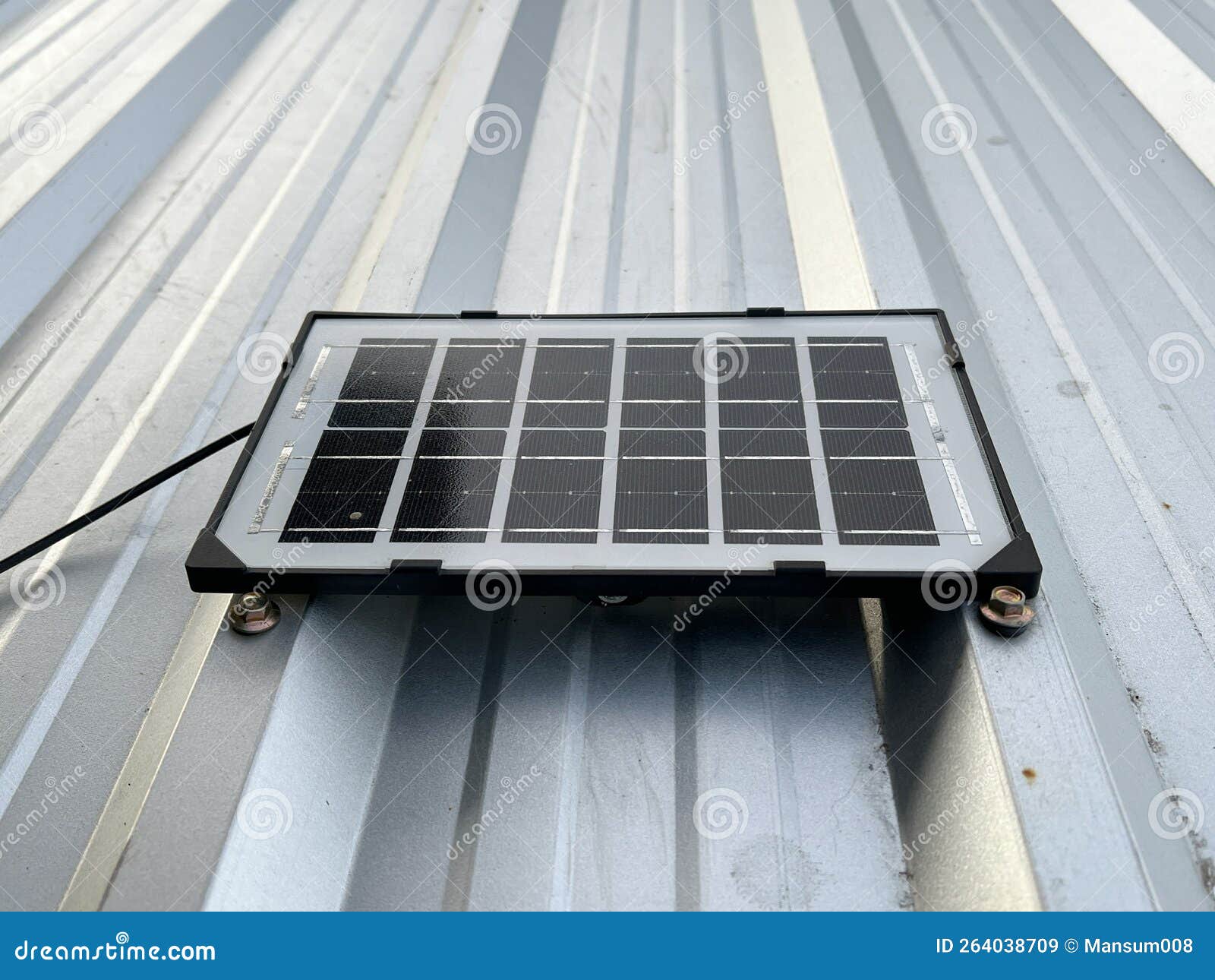 Solar Panel with a White Background Stock Image - Image of green, power ...