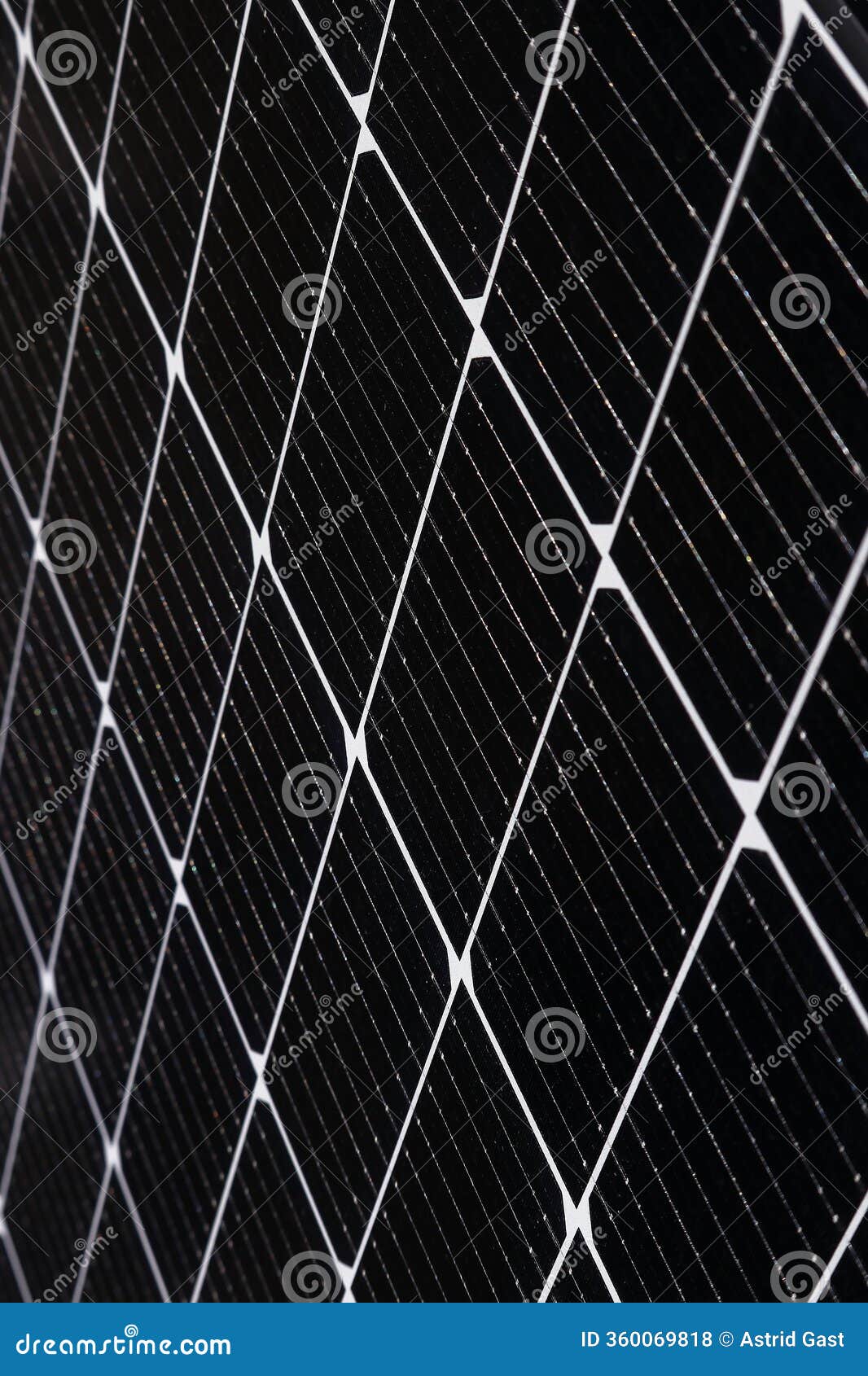 Close-up of a Solar Power Generation System Stock Photo - Image of ...