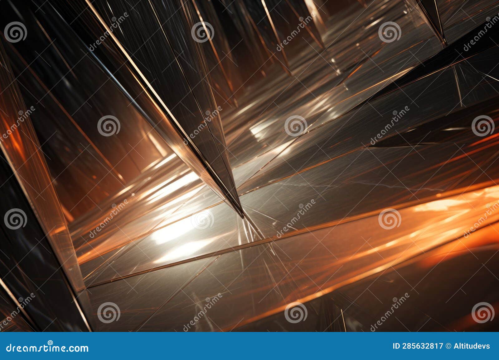 Close-up of Solar Sail Material Reflecting Sunlight Stock Image - Image ...