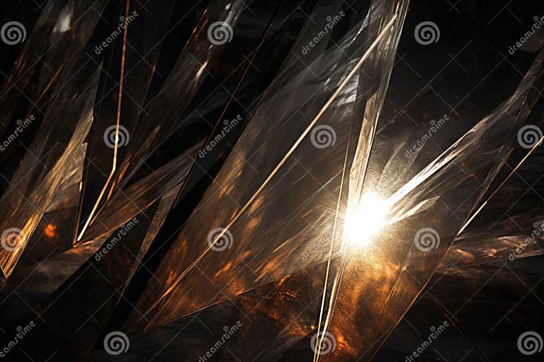 Close-up of Solar Sail Material Reflecting Sunlight Stock Photo - Image ...