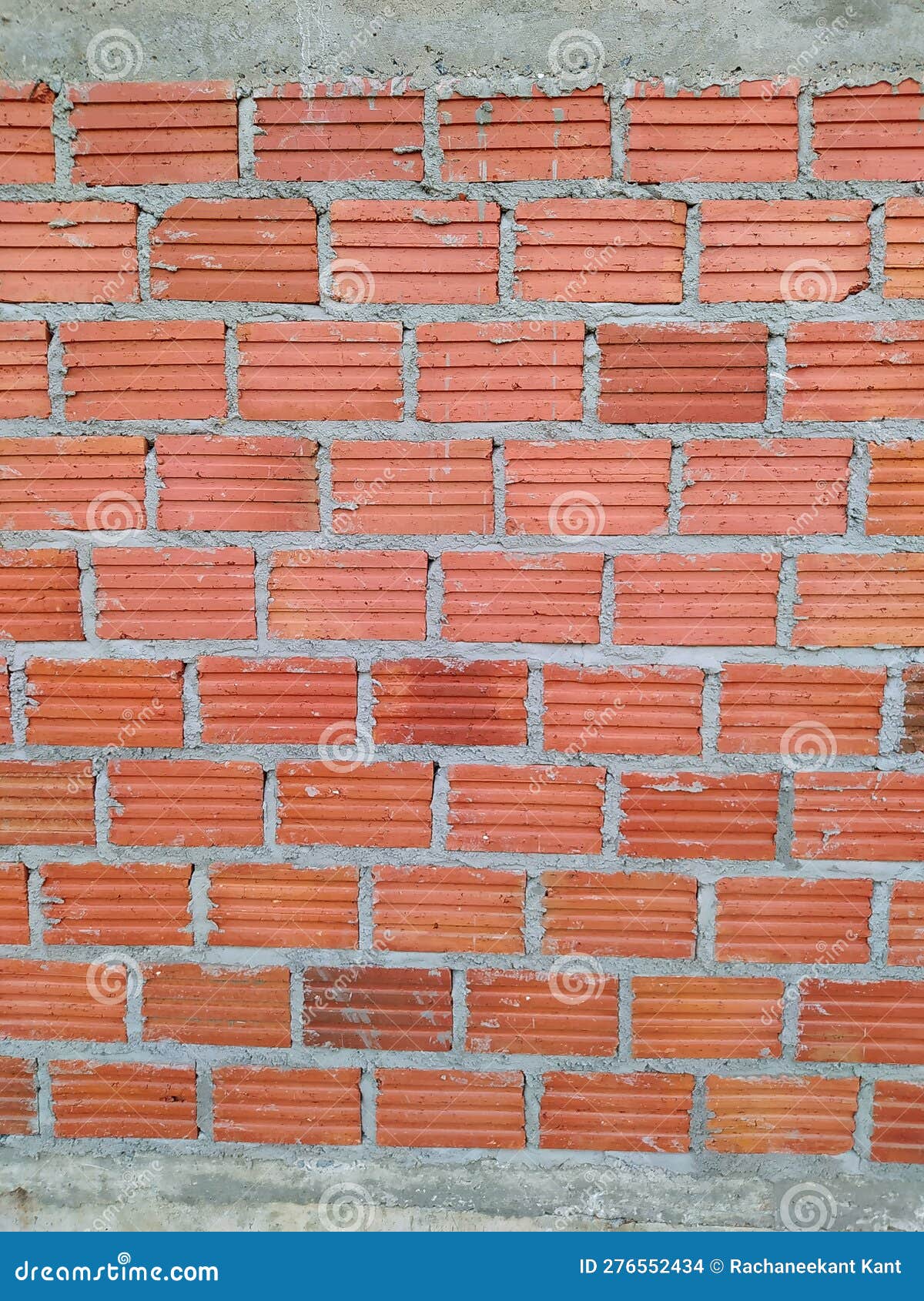Close-up of Some Brick Walls in a Building. Stock Photo - Image of ...