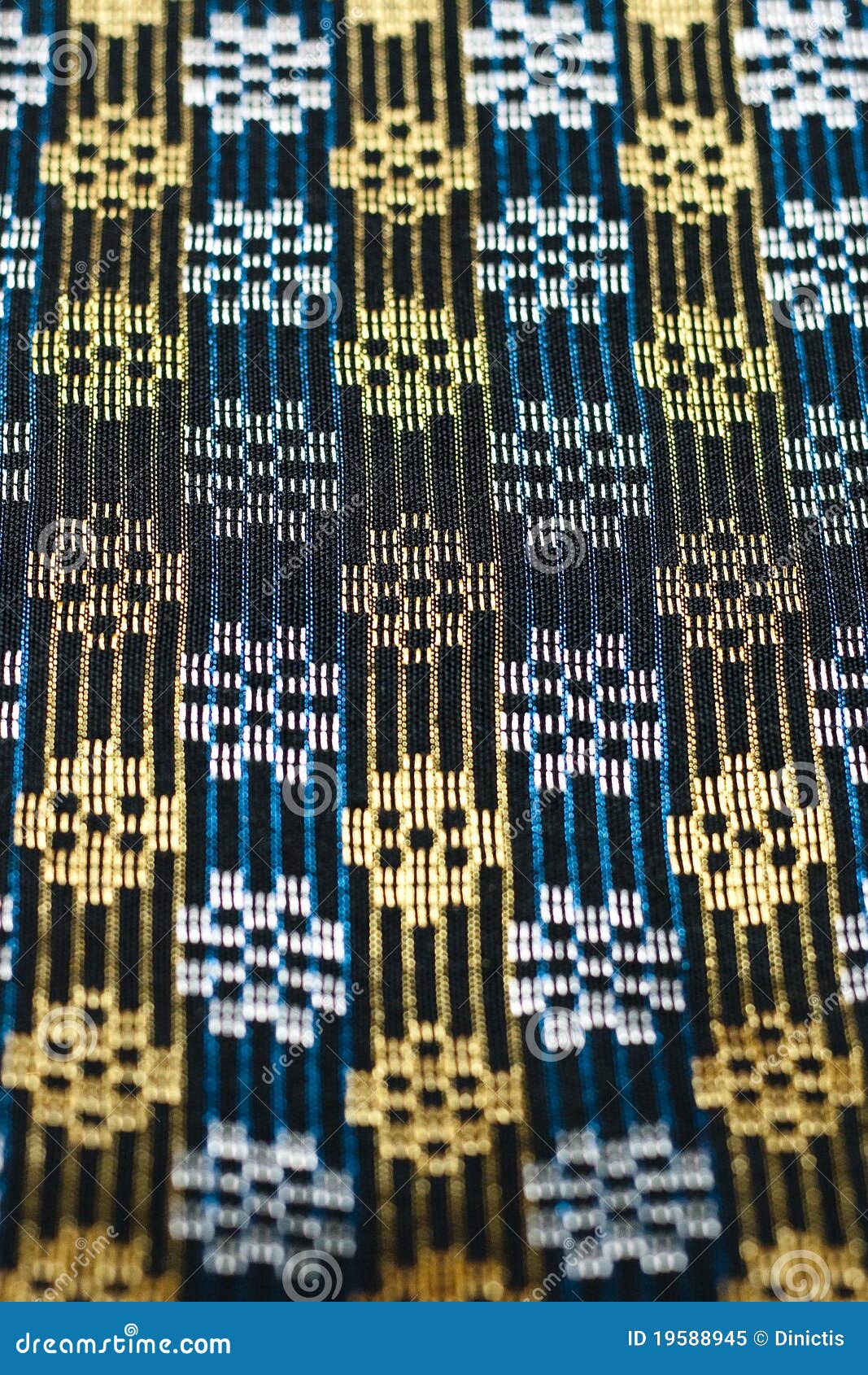 Close Up Songket Fabric Texture Stock Image - Image of culture ...