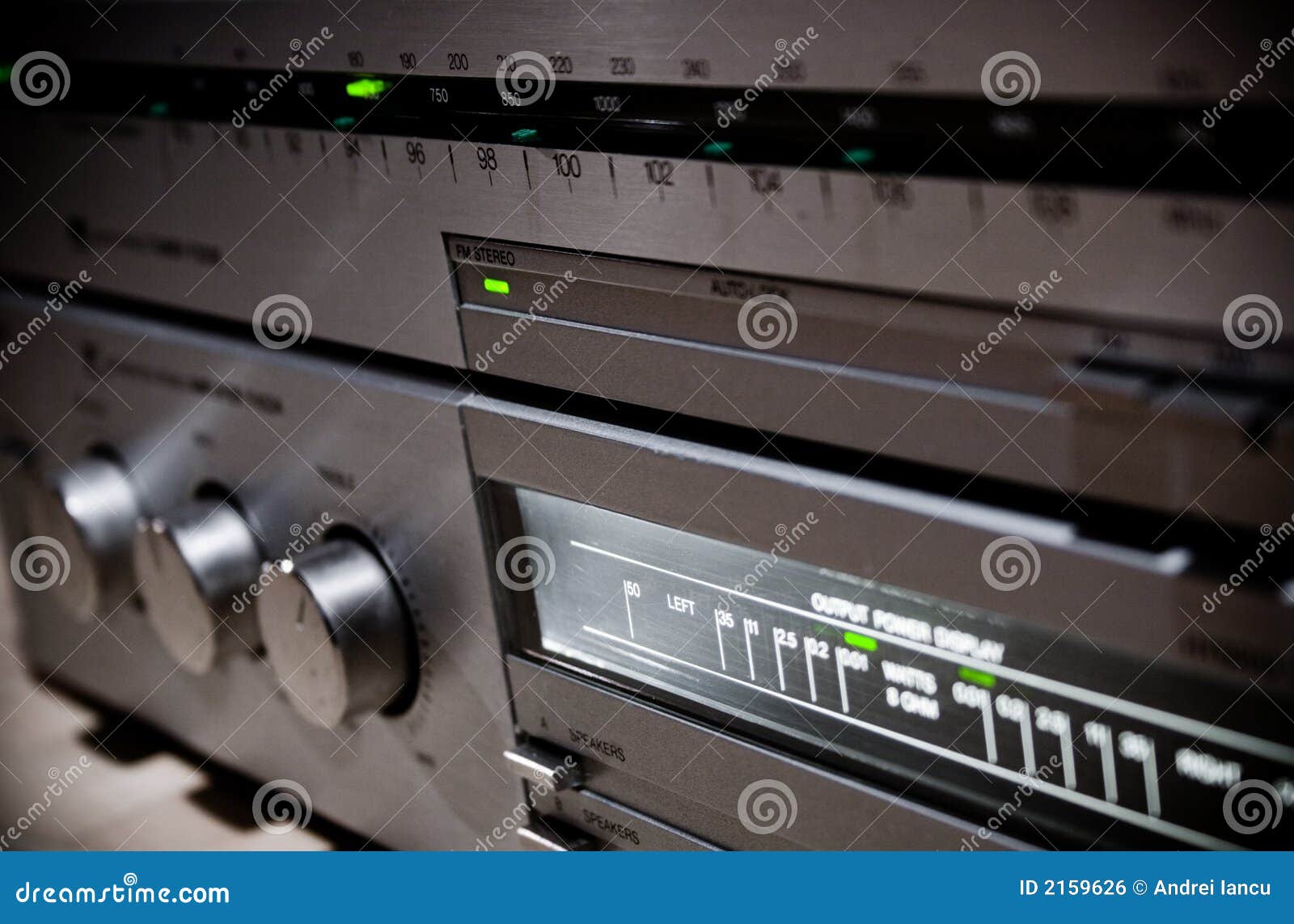 Close up of sound system stock photo. Image of sound, amplifying - 2159626