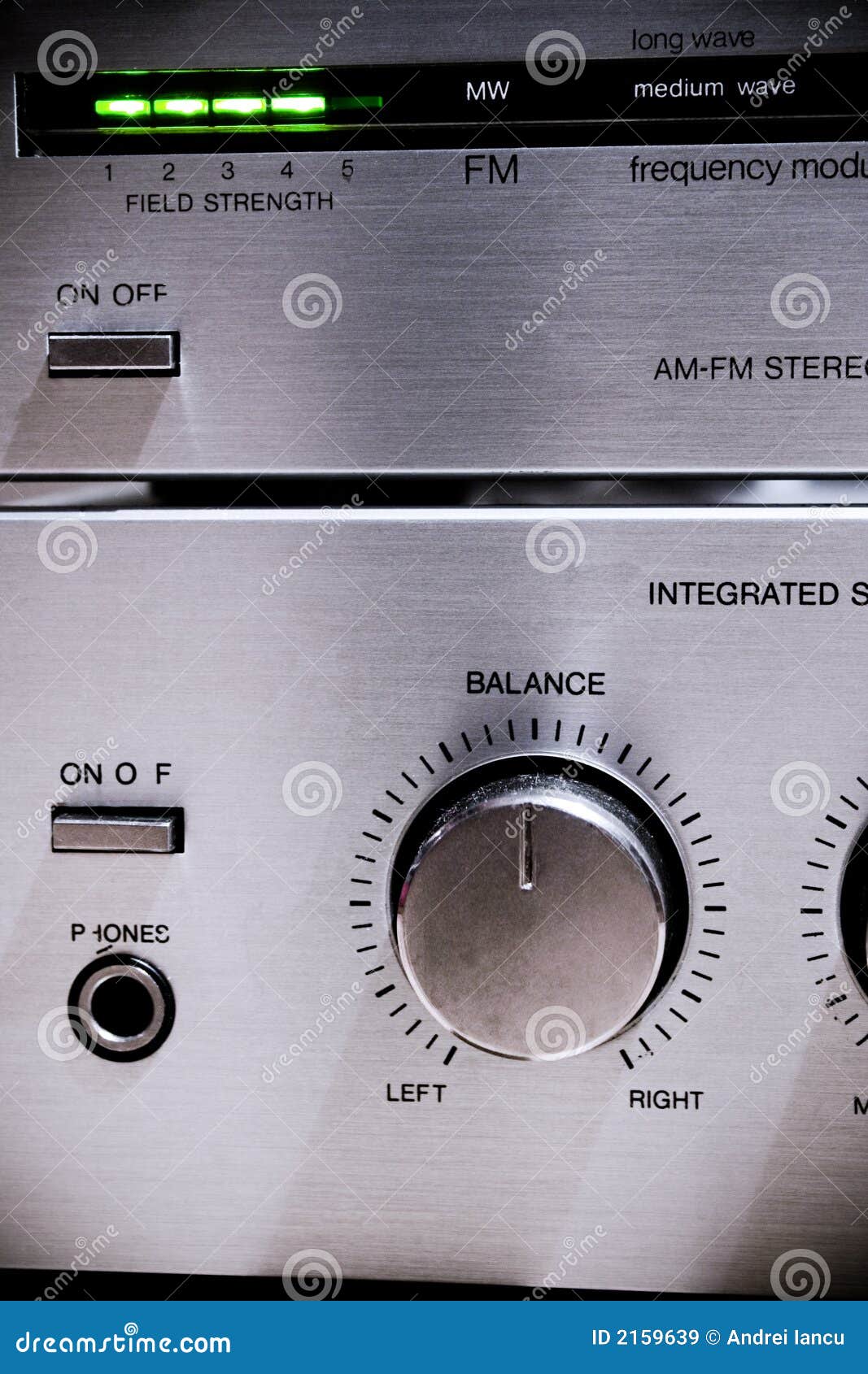 Close up of sound system stock image. Image of stereophonic - 2159639