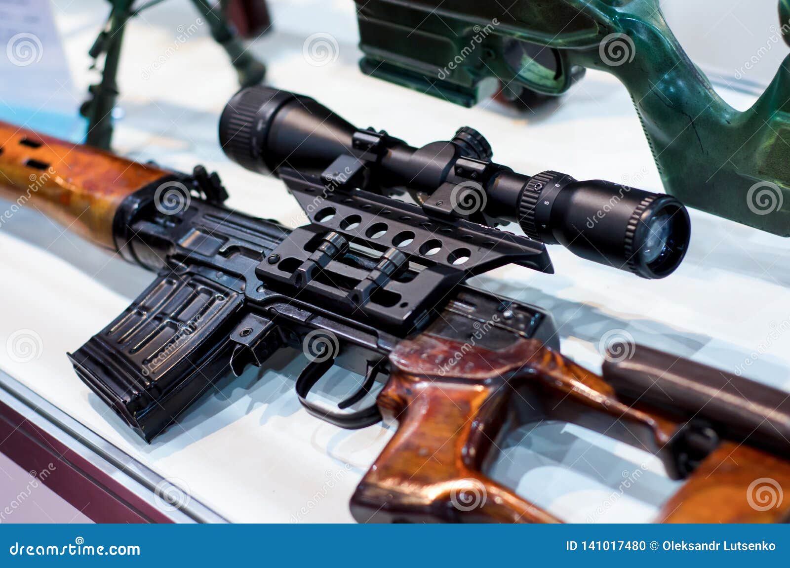 Soviet union sniper rifle stock photo. Image of army - 141017480
