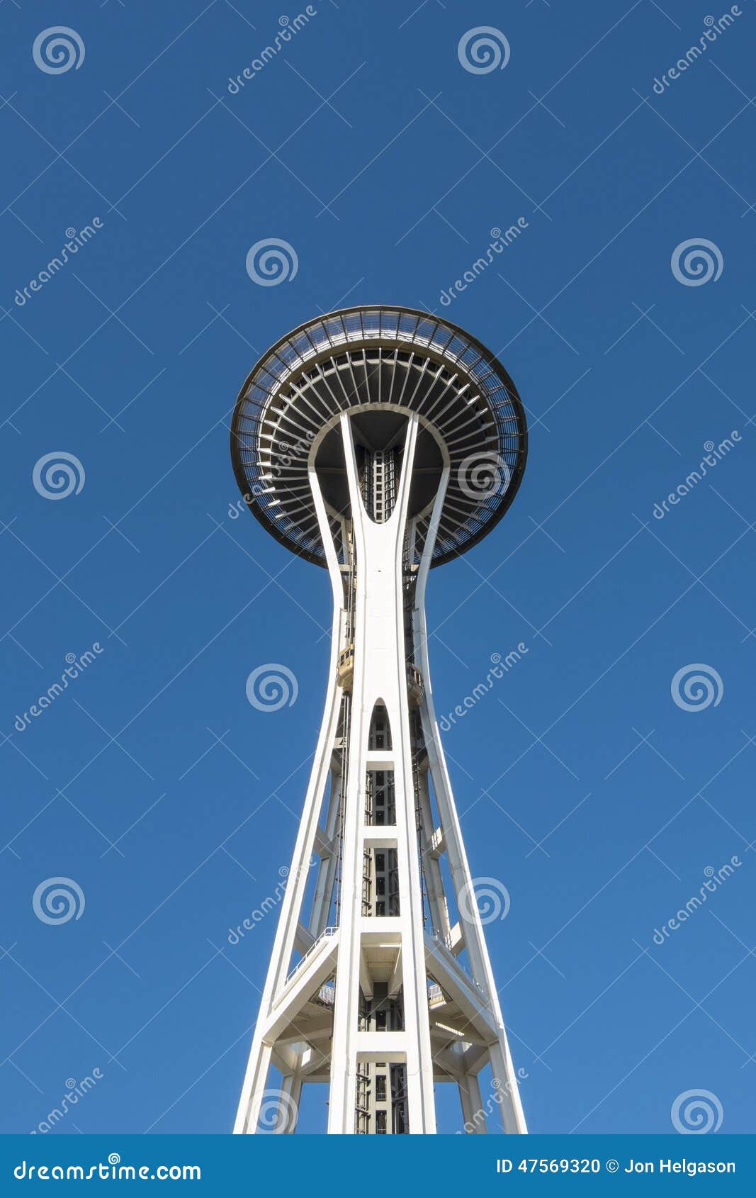 Close Up of the Space Needle Editorial Image - Image of destination ...