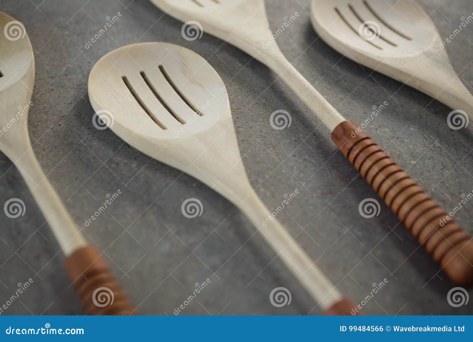 Close Up of Spatulas Arranged Side by Side Stock Photo - Image of ...