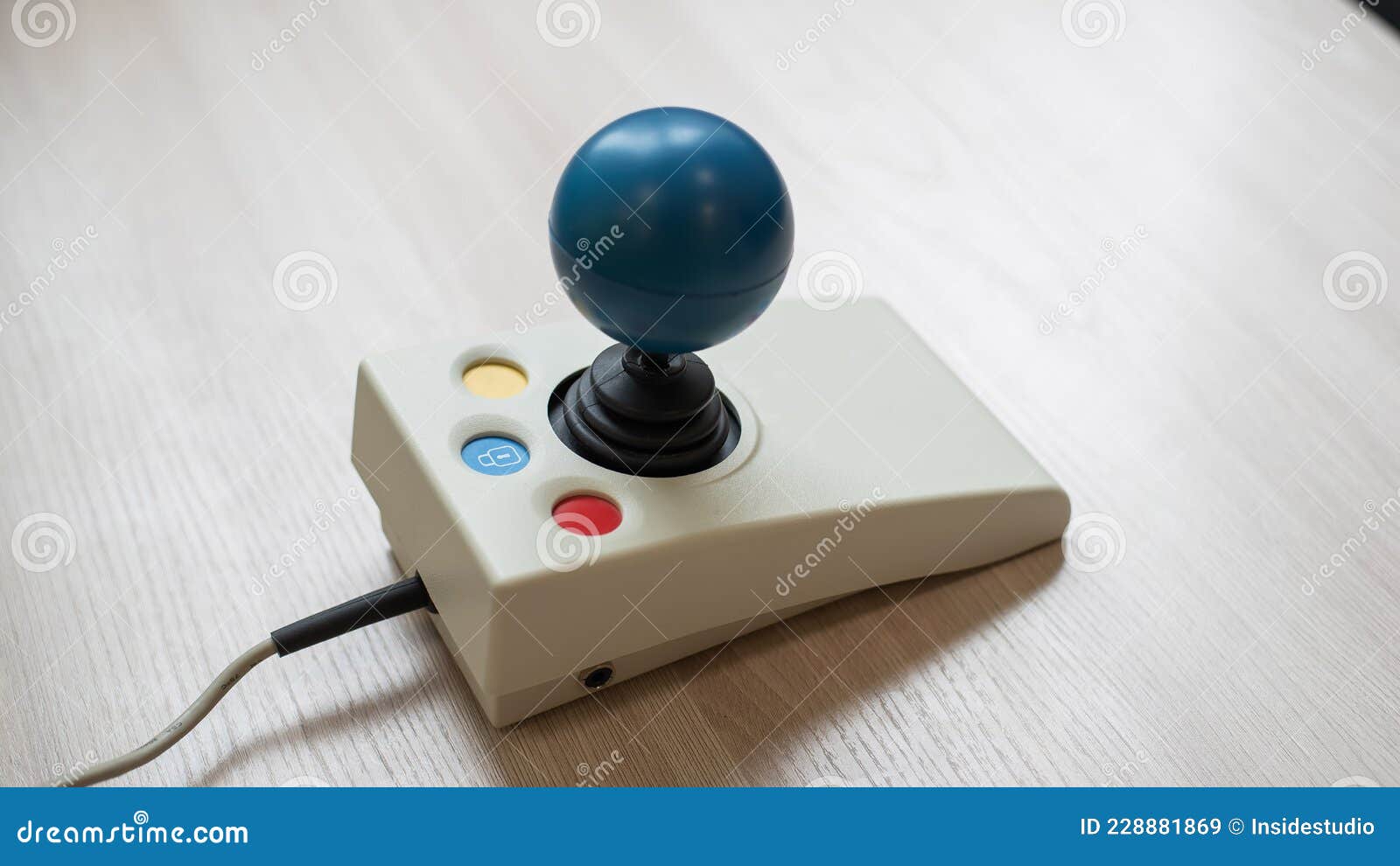 Close-up of a Specialized Computer Mouse for People with Cerebral Palsy ...