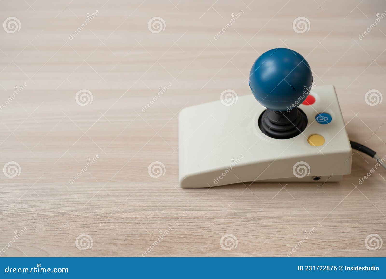 Close-up of a Specialized Computer Mouse for People with Cerebral Palsy ...