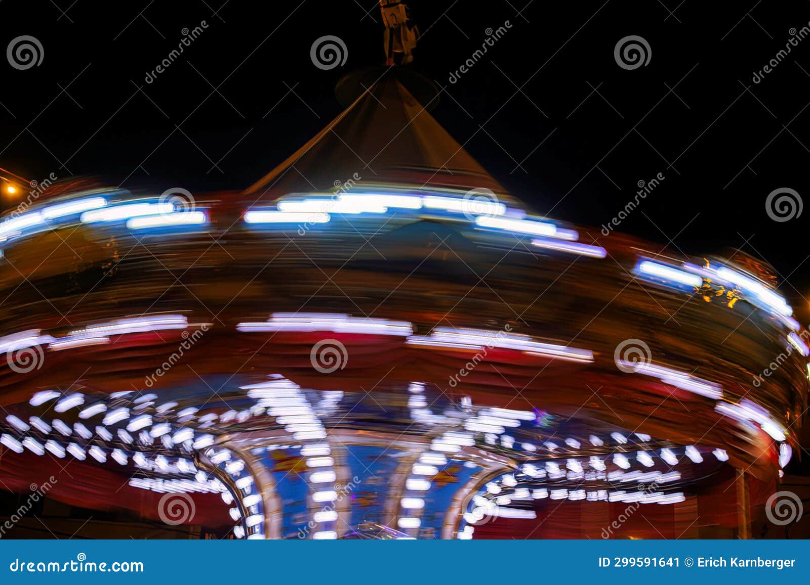 Abstract Spinning Wheel in Motion Stock Image - Image of illuminated ...