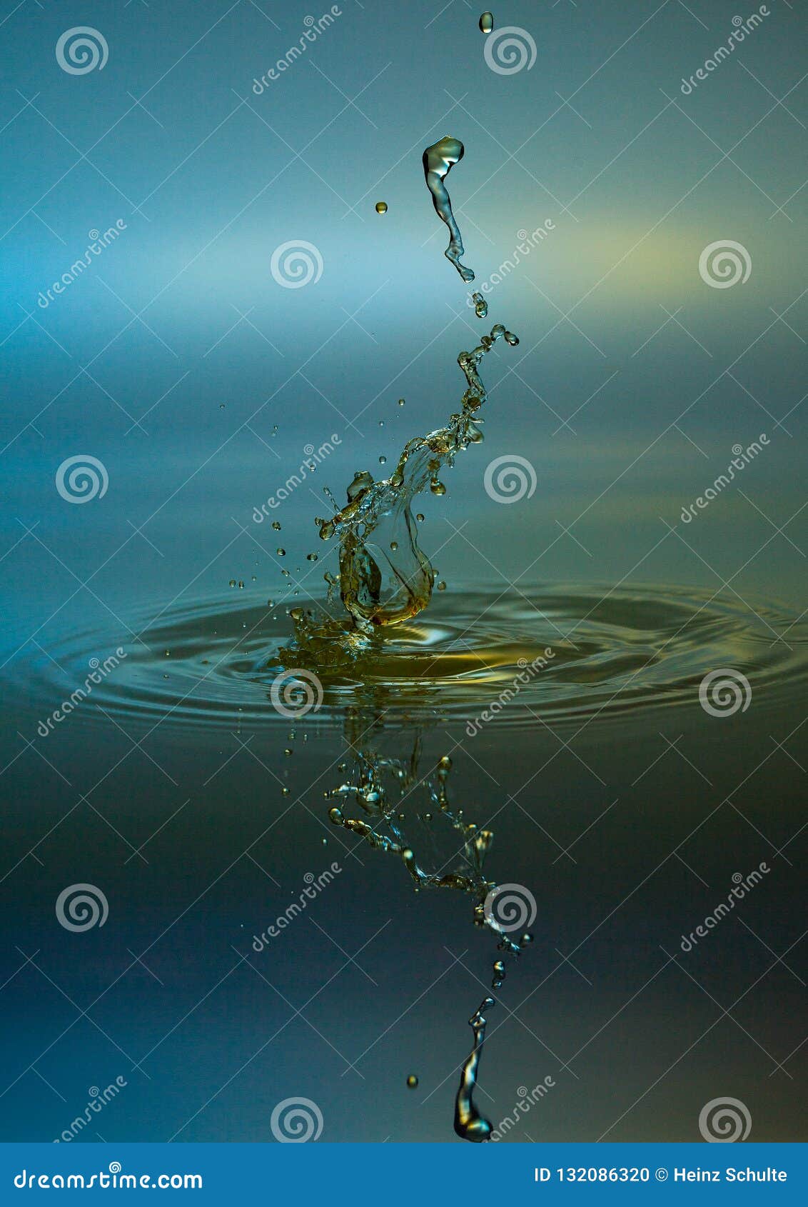 Close up of splash water stock photo. Image of close - 132086320