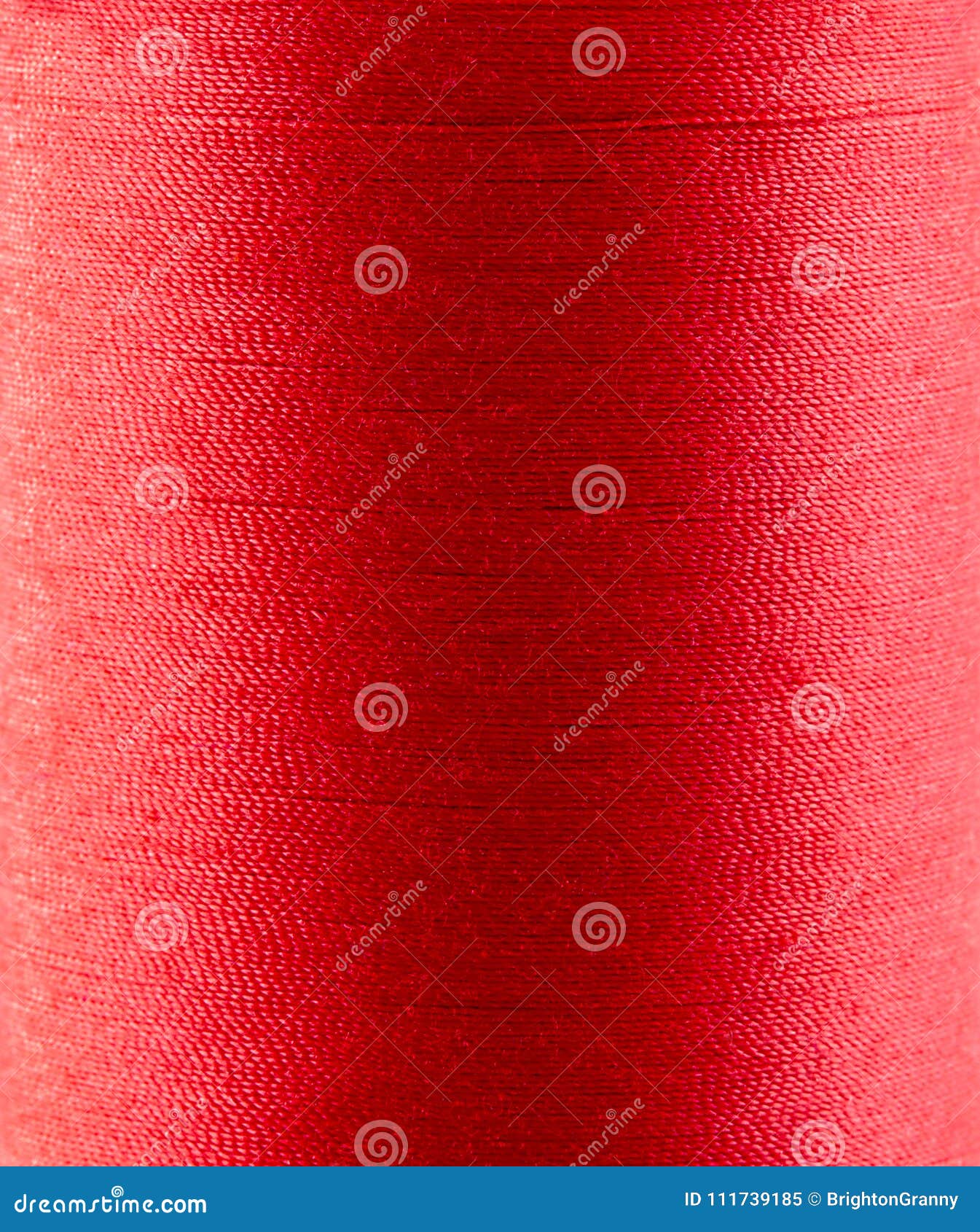 Red sewing thread stock image. Image of closeup, floss - 111739185