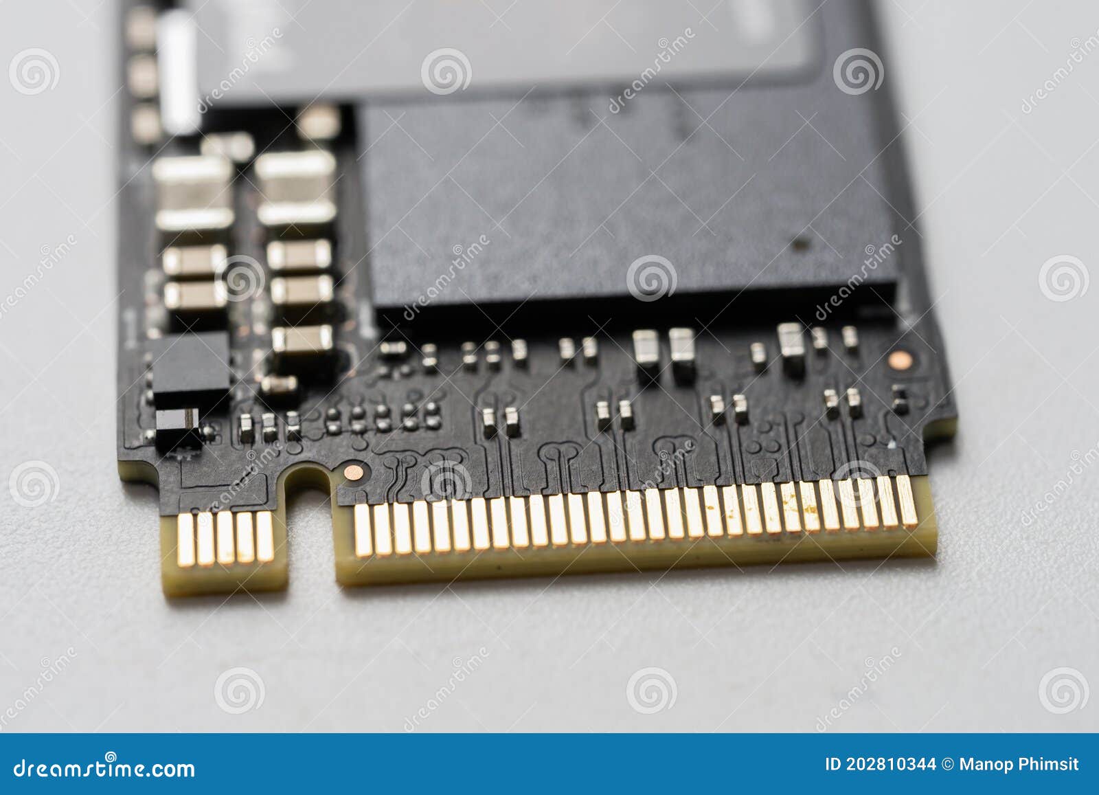 Close Up of SSD NVMe M.2 2280 Solid State Drive Stock Photo - Image of ...