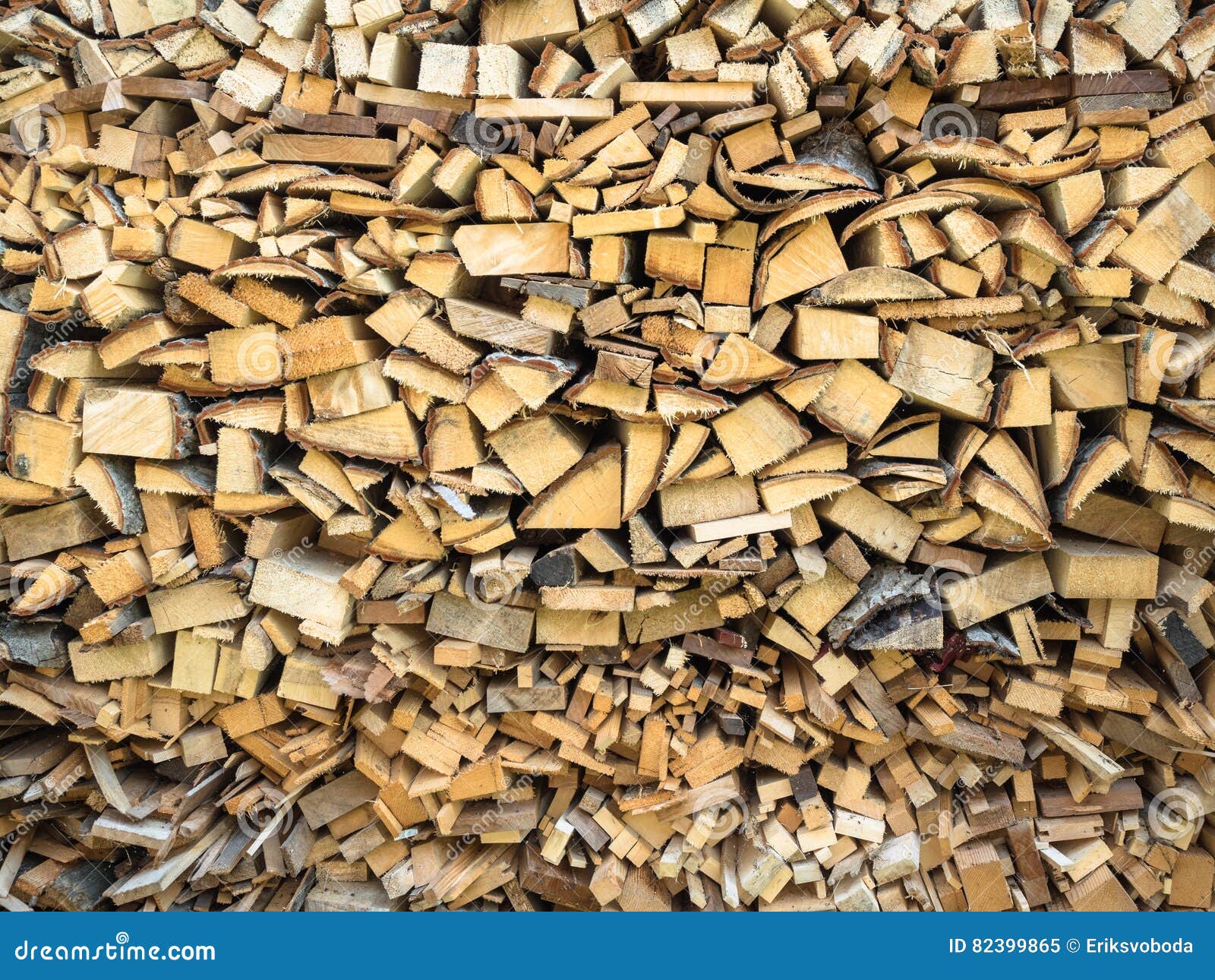Close Up on Stack of Firewood, Wood Background Texture. Stock Image ...