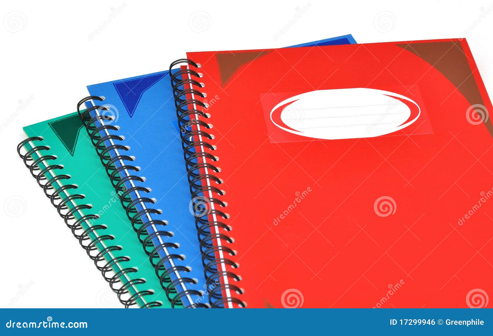 Close Up of Stack of Notebooks Stock Photo - Image of message ...