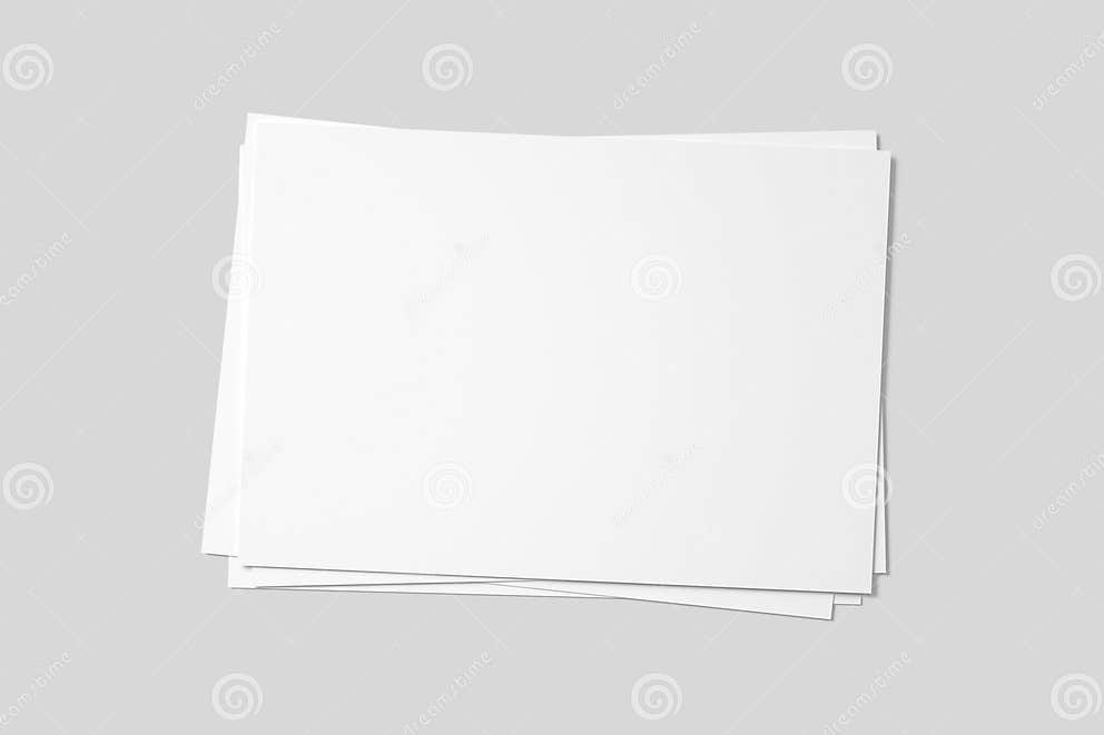 Close Up of Stack of Papers on Background, Stack of Blank Paper Sheets ...