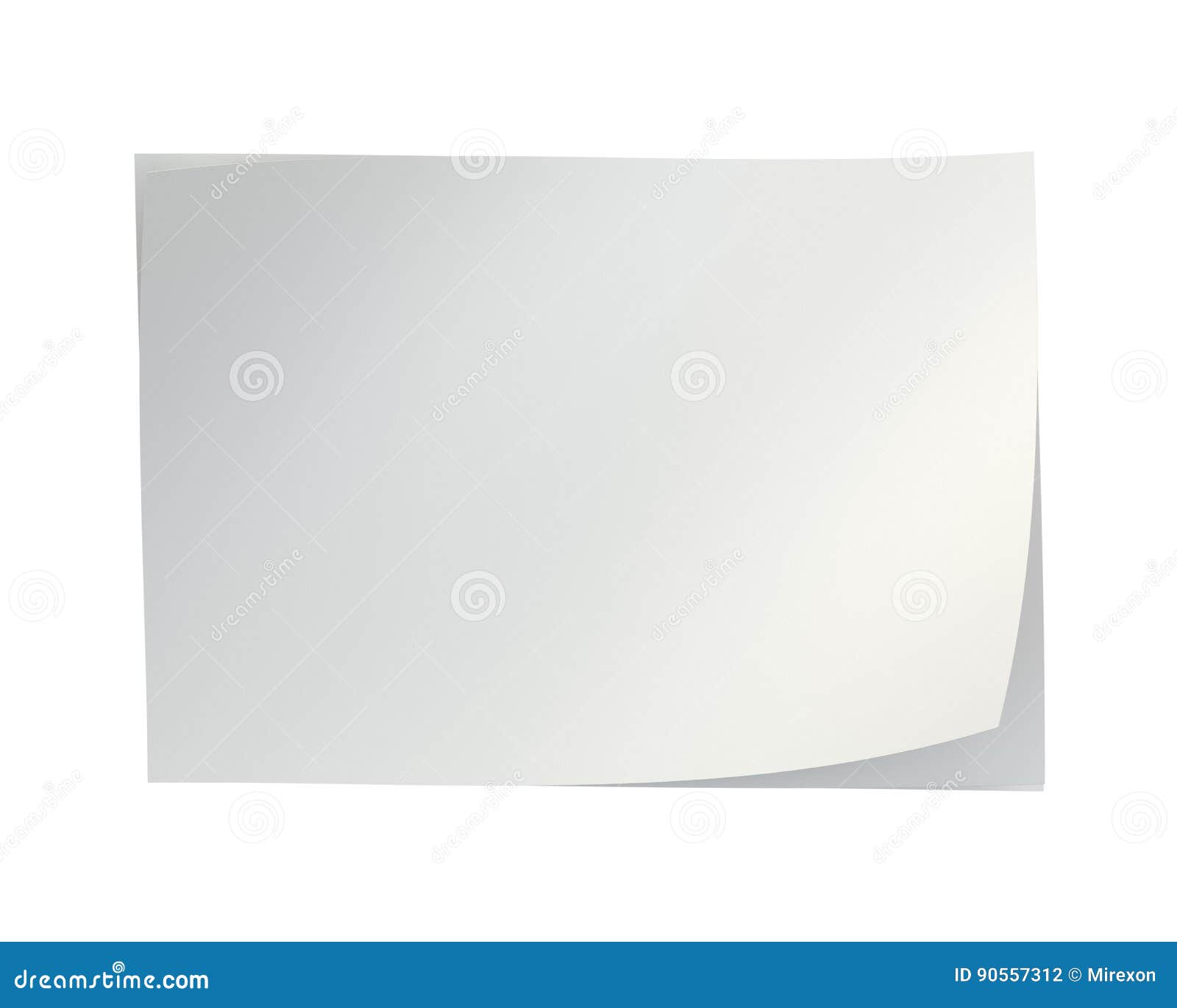 Close Up of Stack of Papers. 3d Rendering Editorial Photography - Image ...