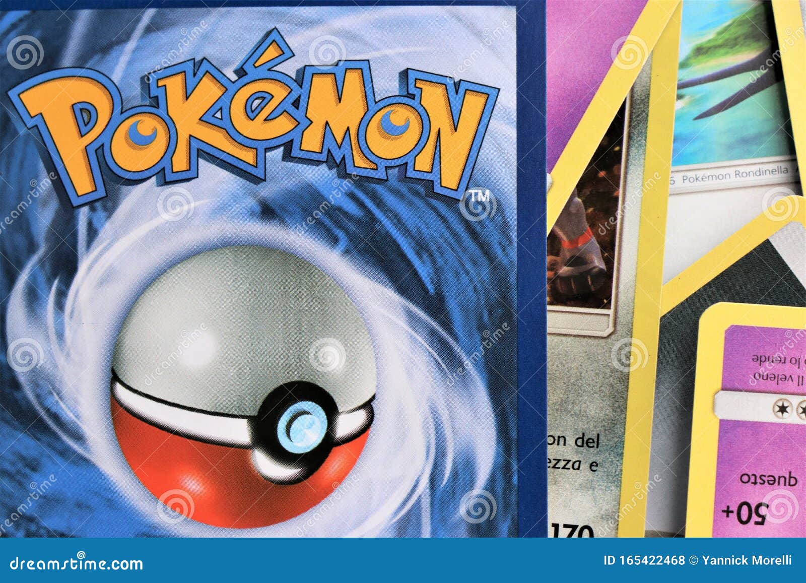 Close Up of a Stack of Pokemon Cards. Editorial Stock Photo - Image of ...