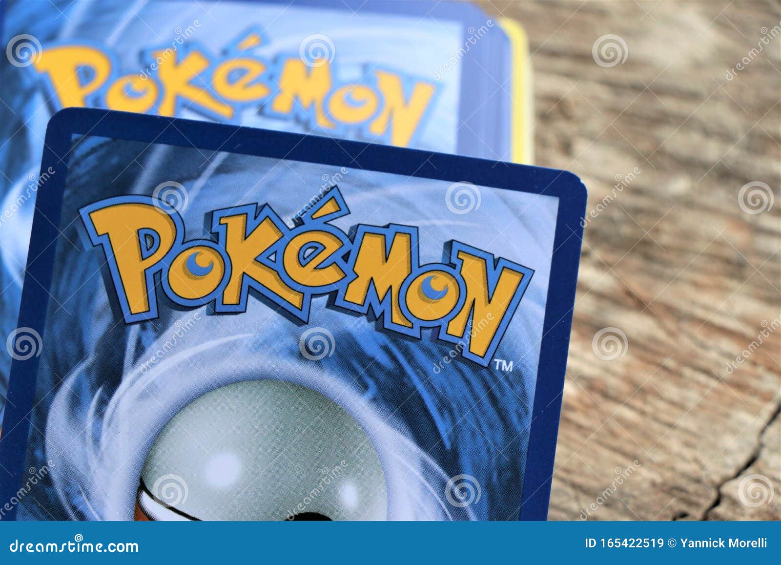 Close Up of a Stack of Pokemon Cards. Editorial Stock Image - Image of ...