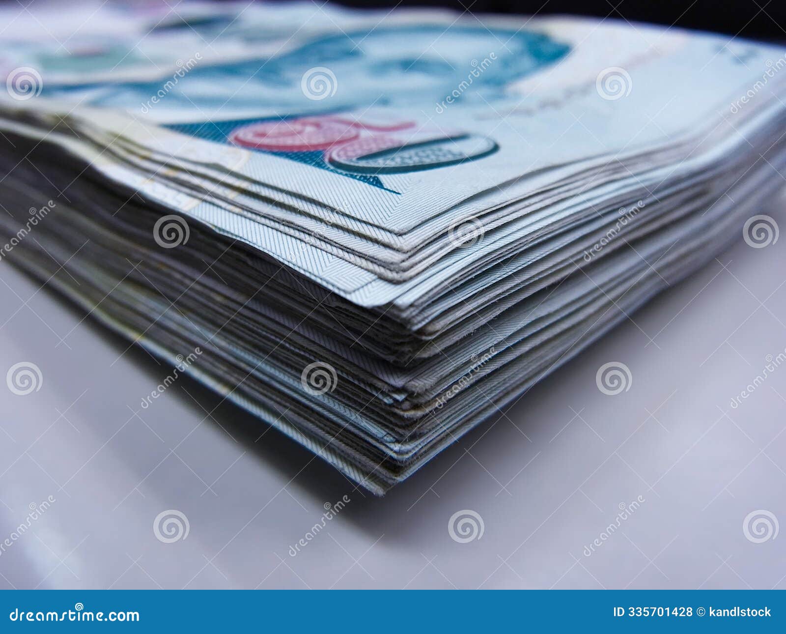 Singapore Currency - Five Cent Coin Of Singapore Isolated On Singapore ...