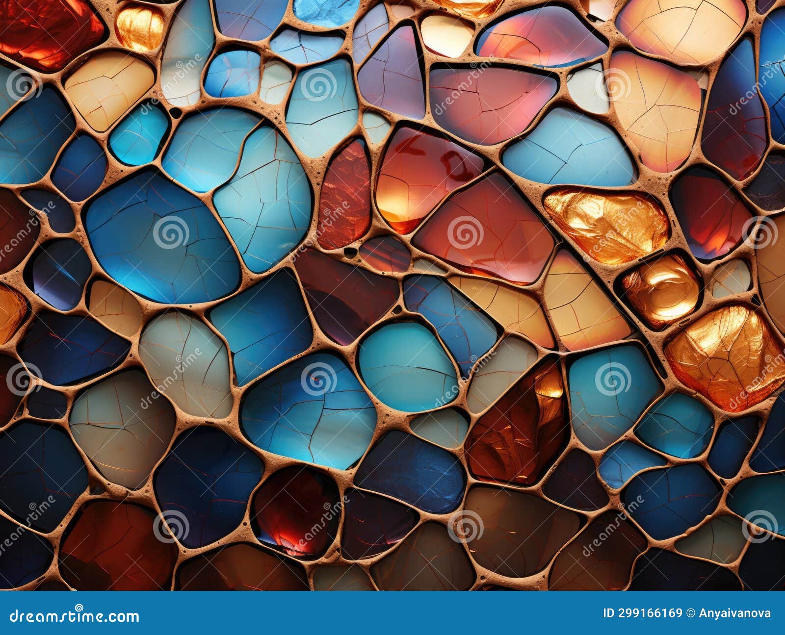 A Close Up of a Stained Glass Window Stock Image - Image of backdrop ...