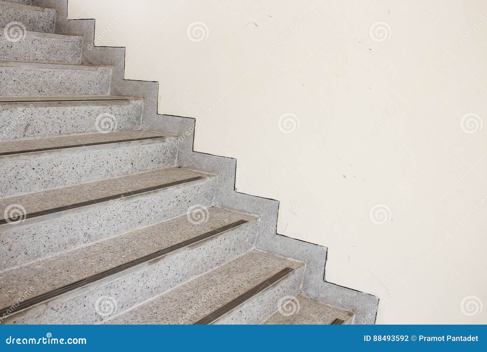 Close Up Stairs Terrazzo, Marble Floor Stock Photo - Image of ...