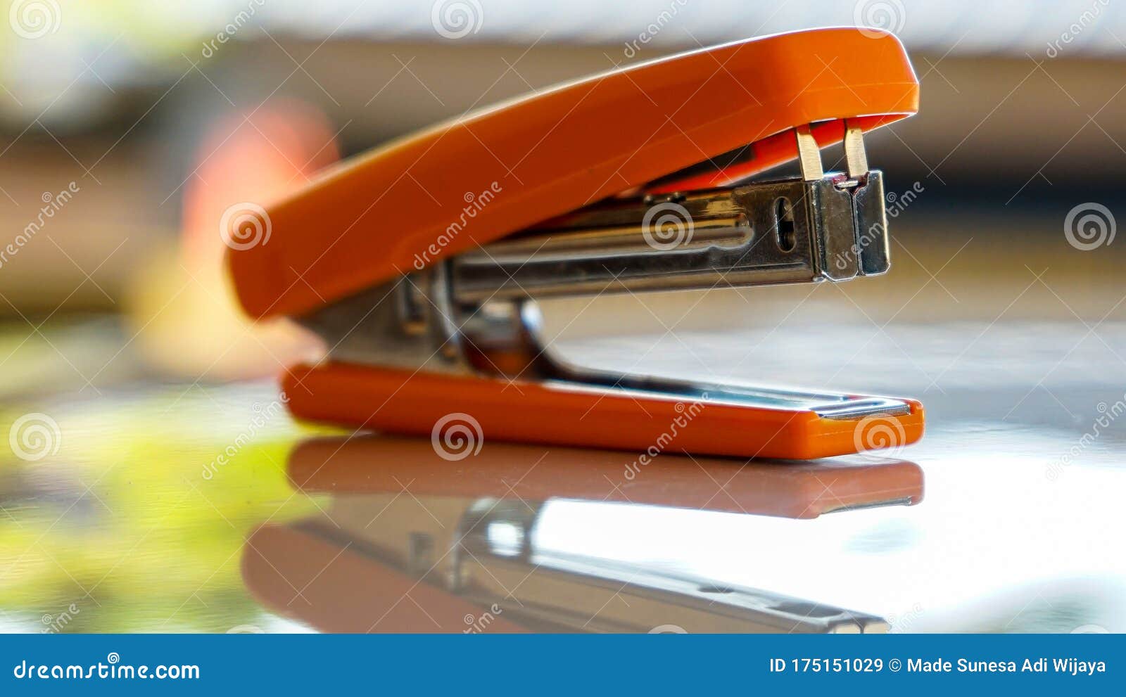 Close up of the stapler stock image. Image of beautiful - 175151029