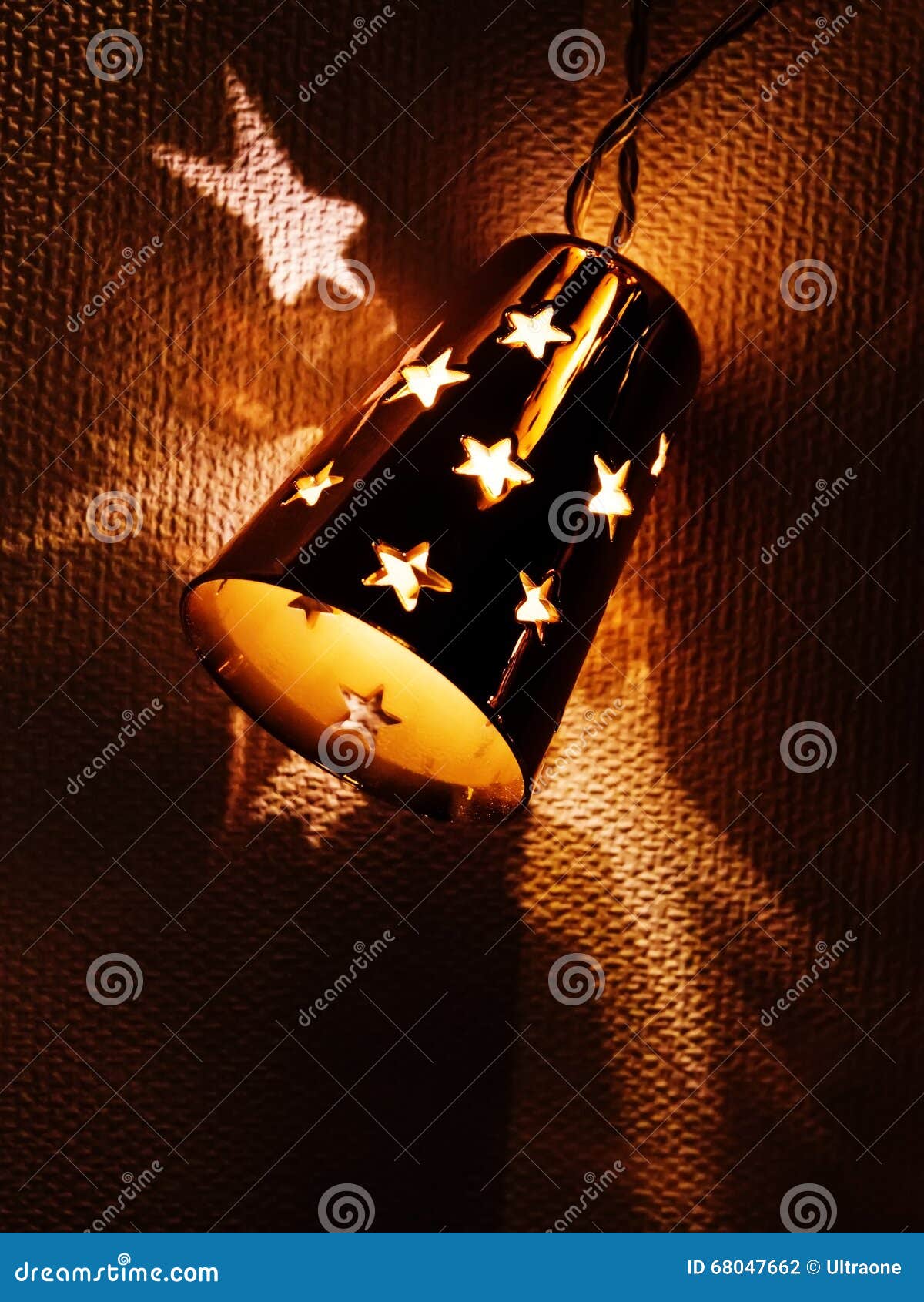 Close-Up of Star Shape Electric Lights Stock Photo - Image of stars ...