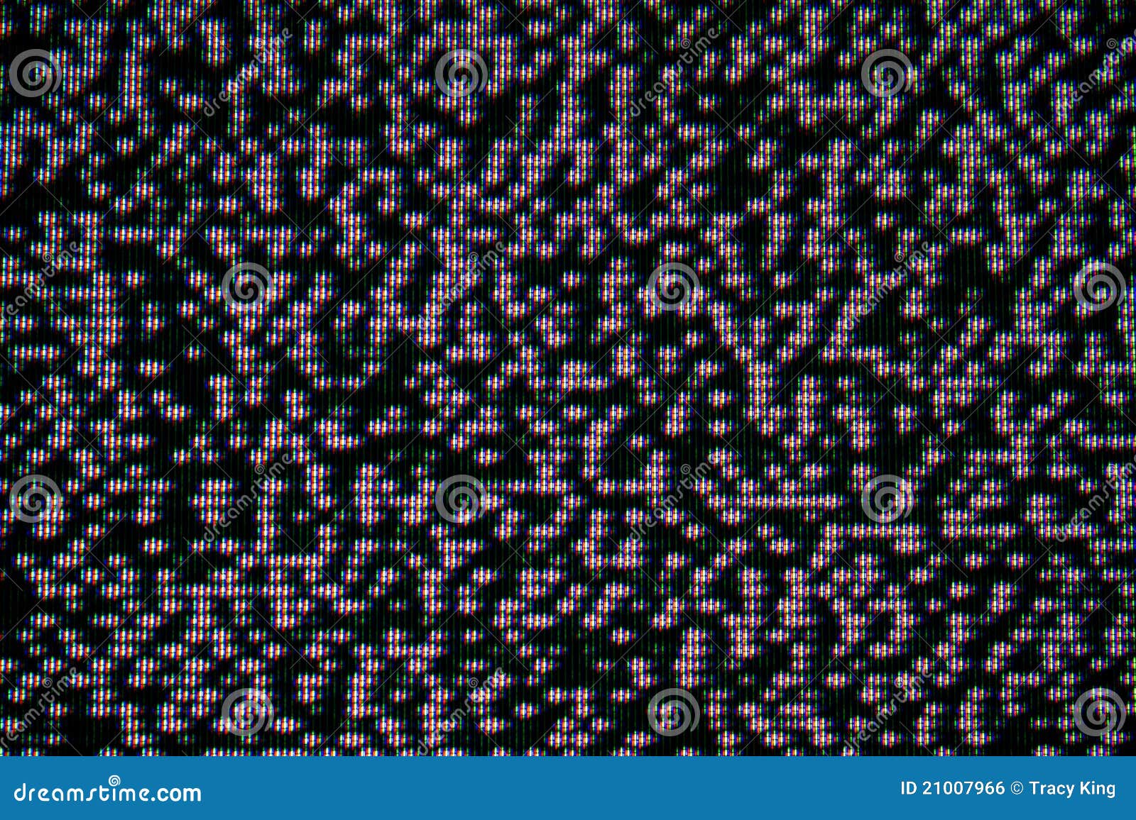 Close Up of Static on a TV Display Stock Photo - Image of electronics ...