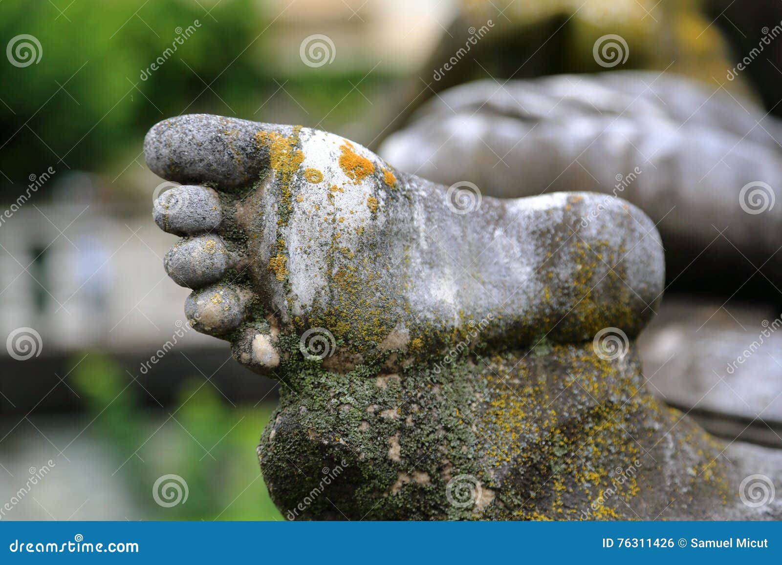 Close up of statue s foot stock photo. Image of sole - 76311426