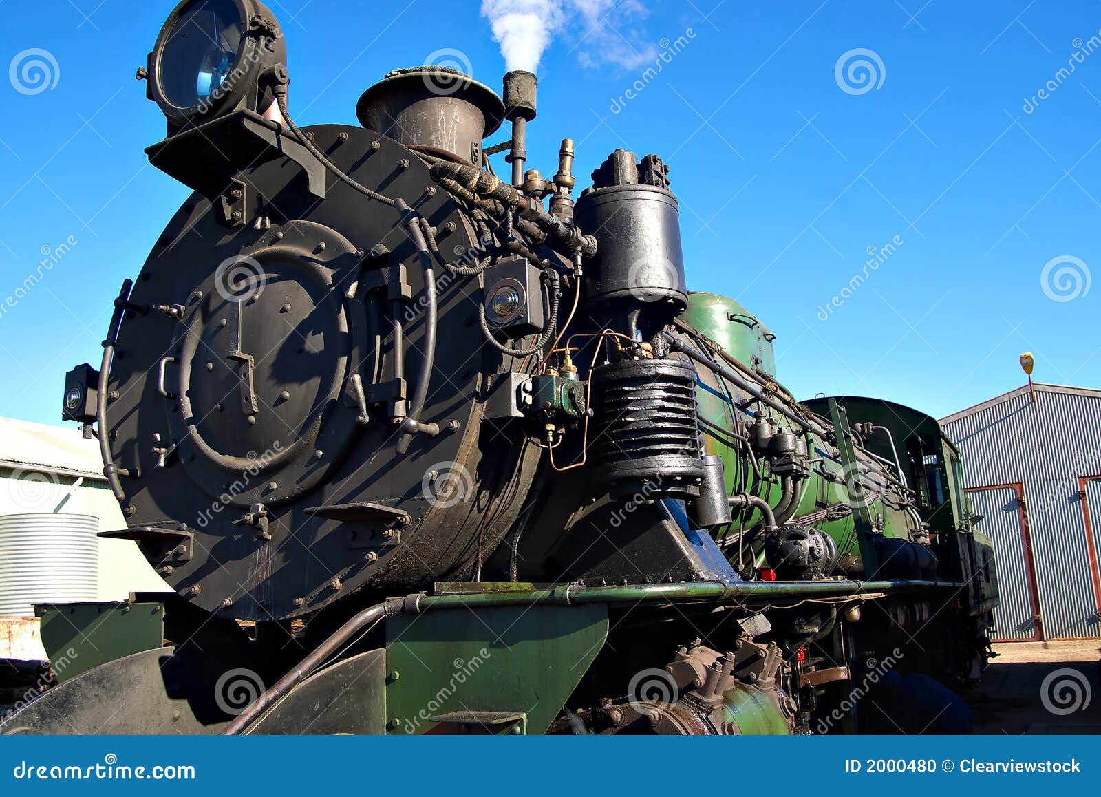 Close up of steam train stock photo. Image of engine, transport - 2000480