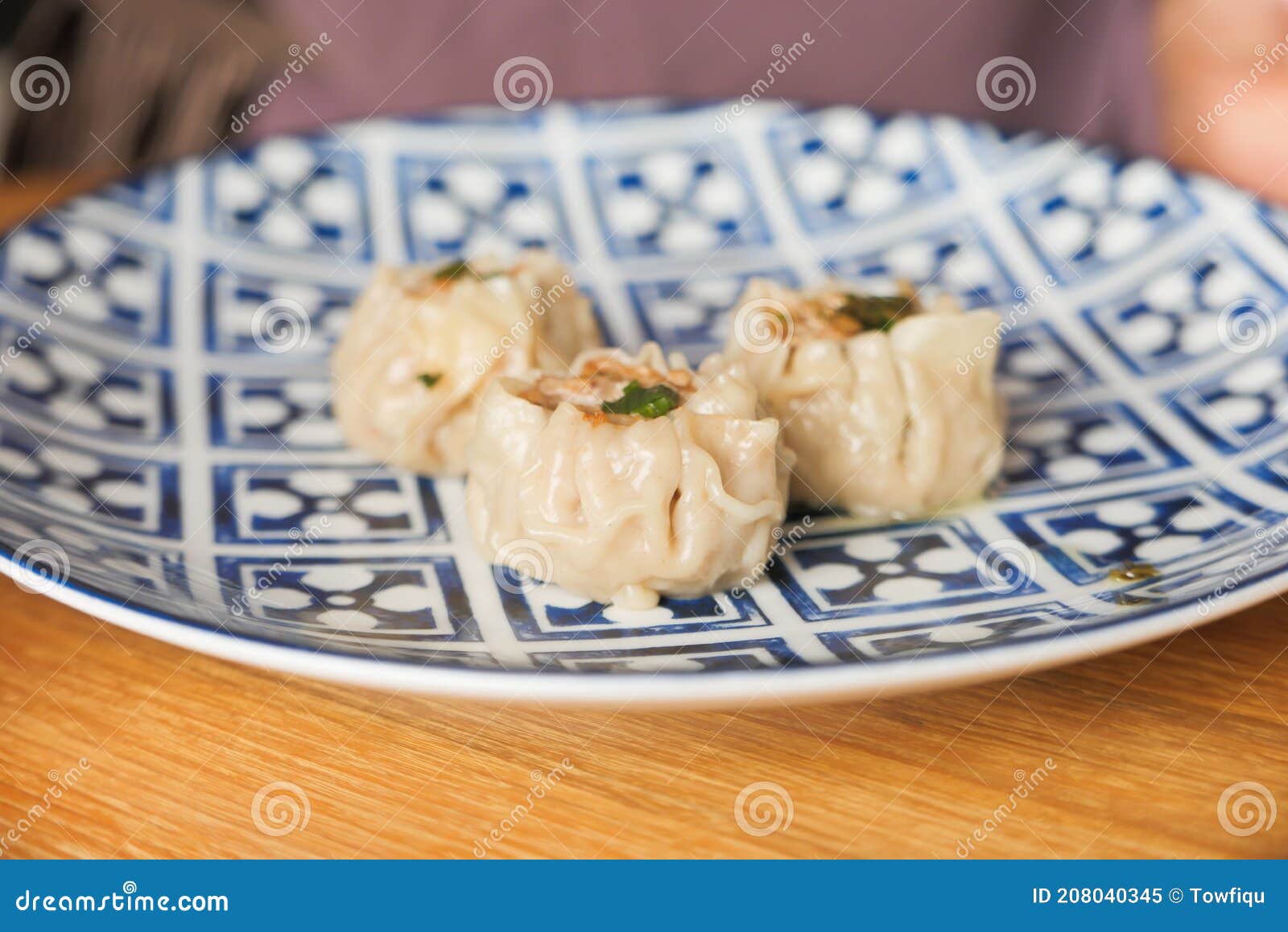 Close Up of Steamed Dim Sum in a Bowl Stock Image - Image of steamed ...