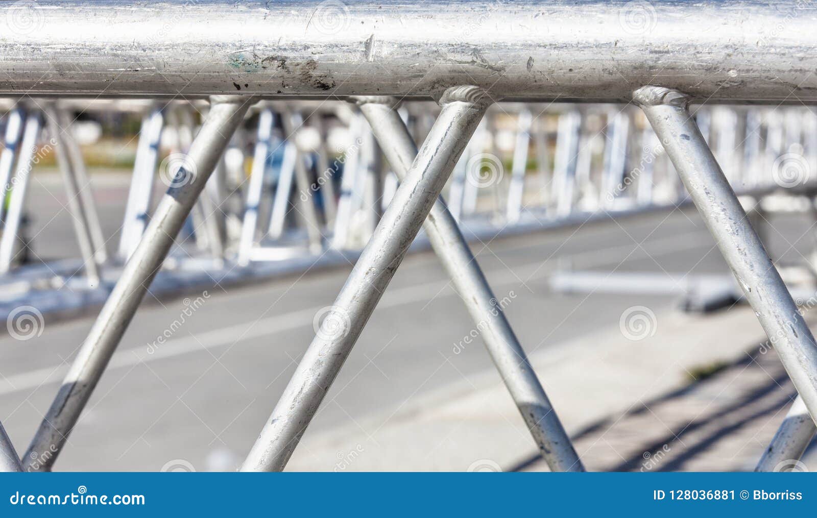 The Close Up of Steel Contraction Structure Abstract Technology ...