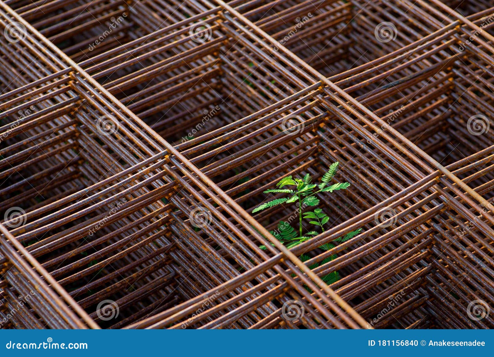 Close Up Steel Grating for Construction in Site Work Stock Photo ...