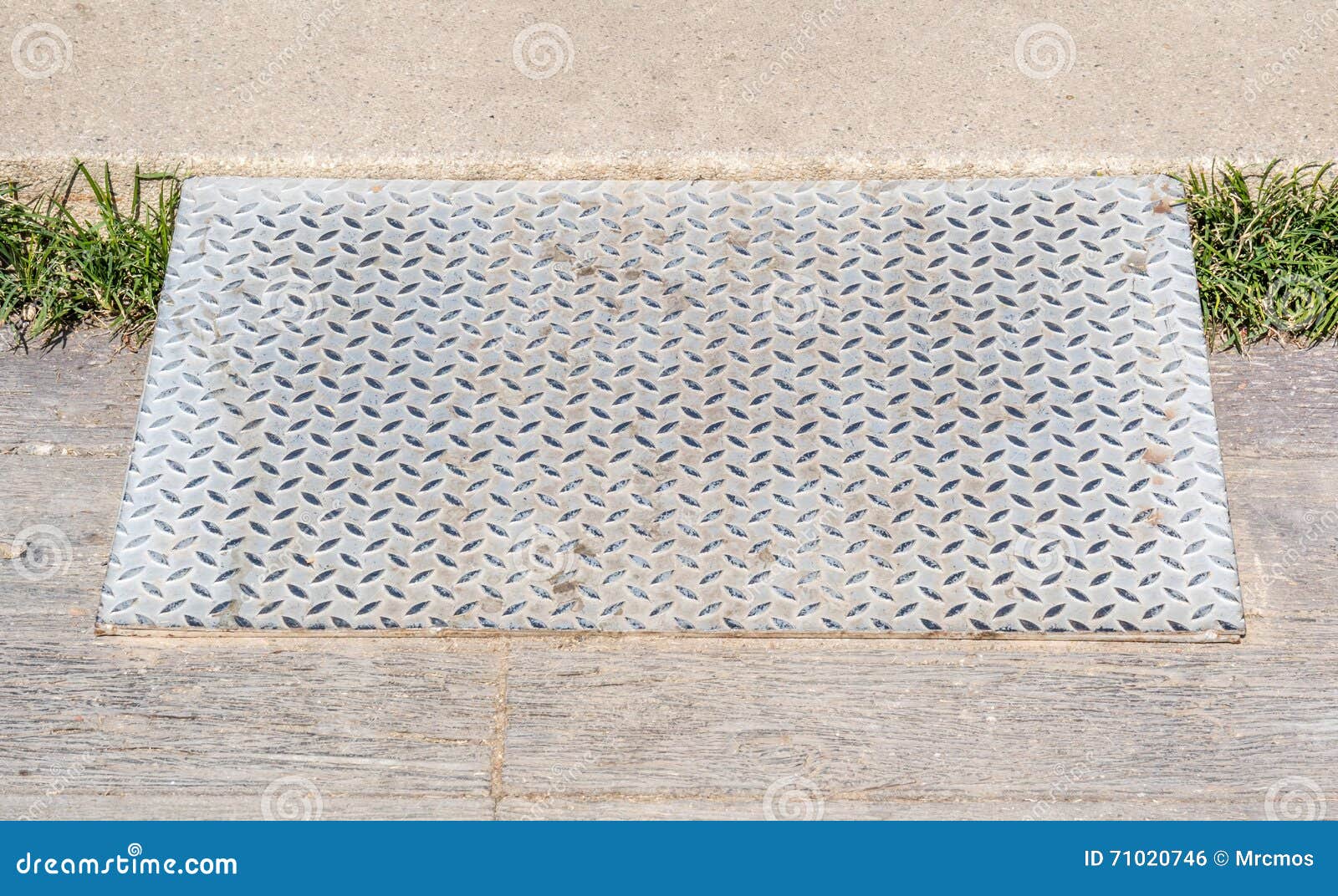 Steel Ramp For Disabled People To Move Up In City Facilities Stock ...