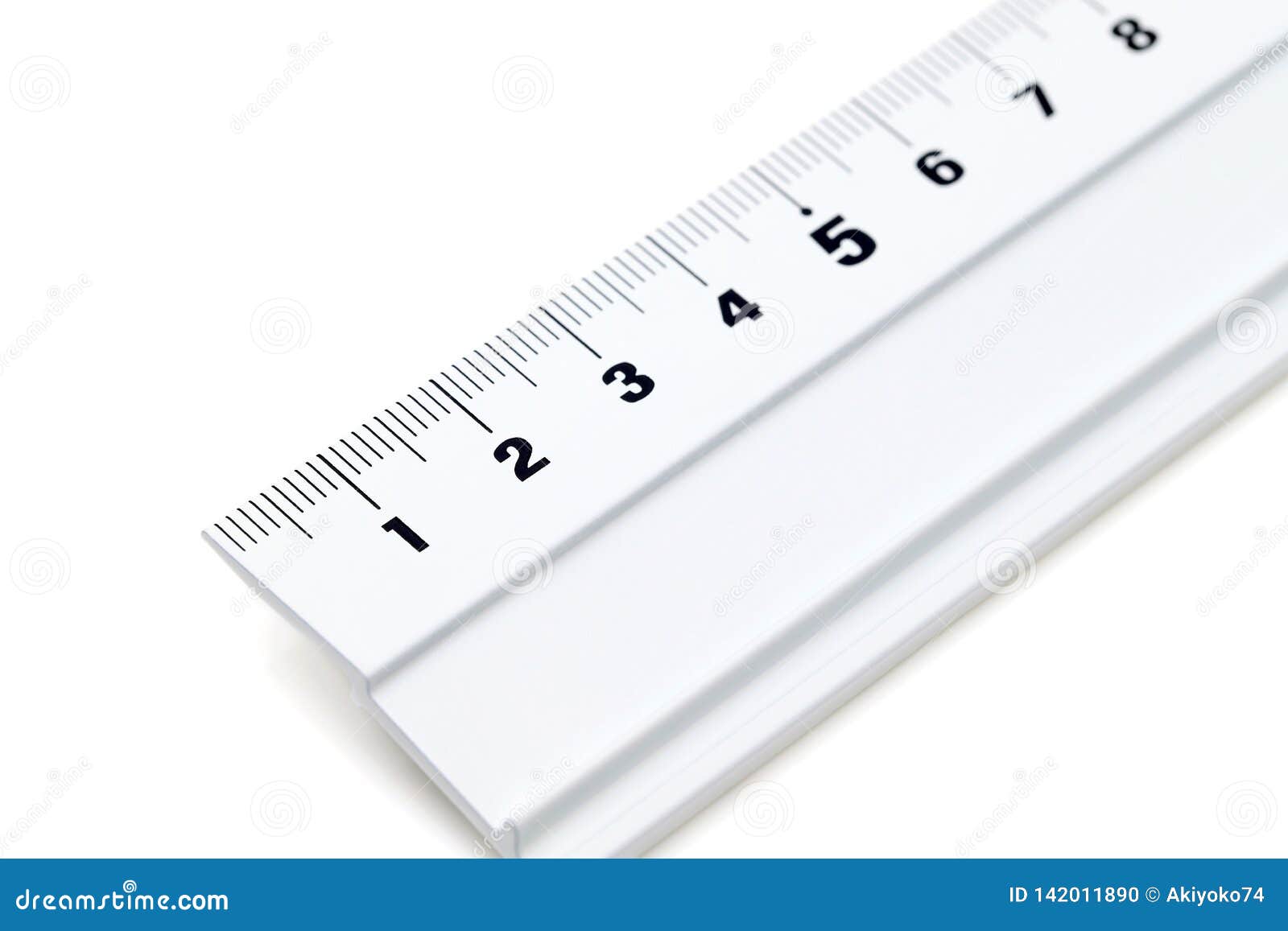 Close up of steel ruler stock photo. Image of background - 142011890