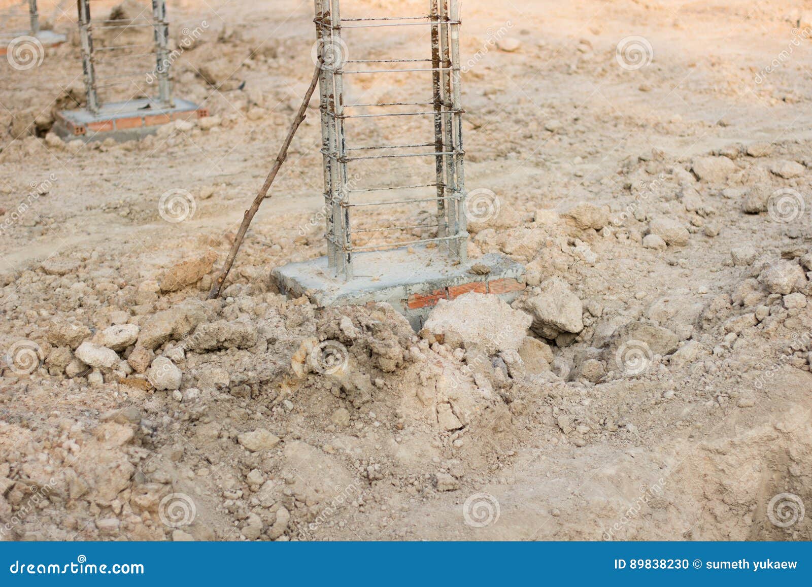 Close Up of Steel Structure of the Building Stock Photo - Image of ...