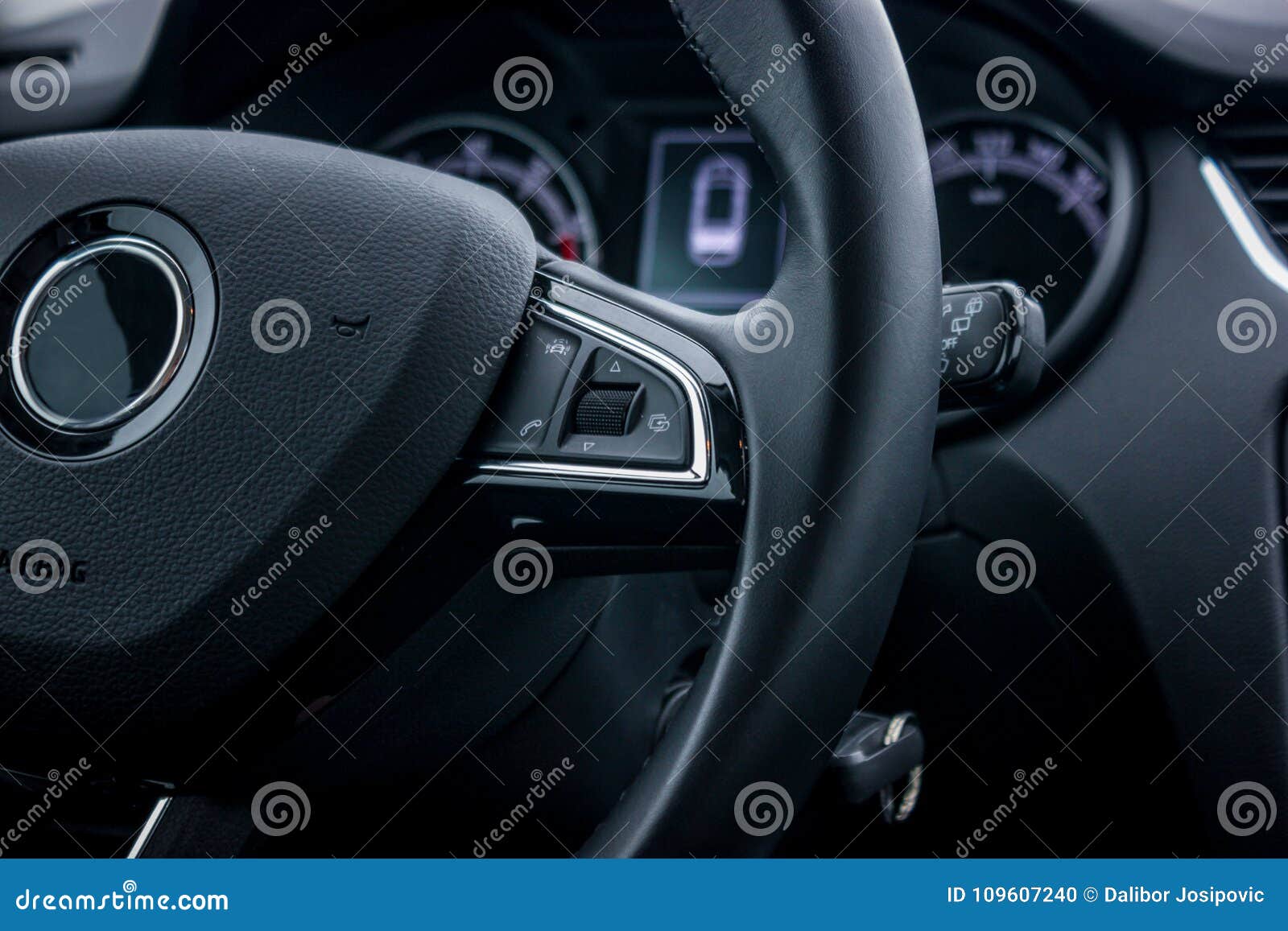 Control Buttons on Steering Wheel Stock Photo - Image of buttons, hands ...