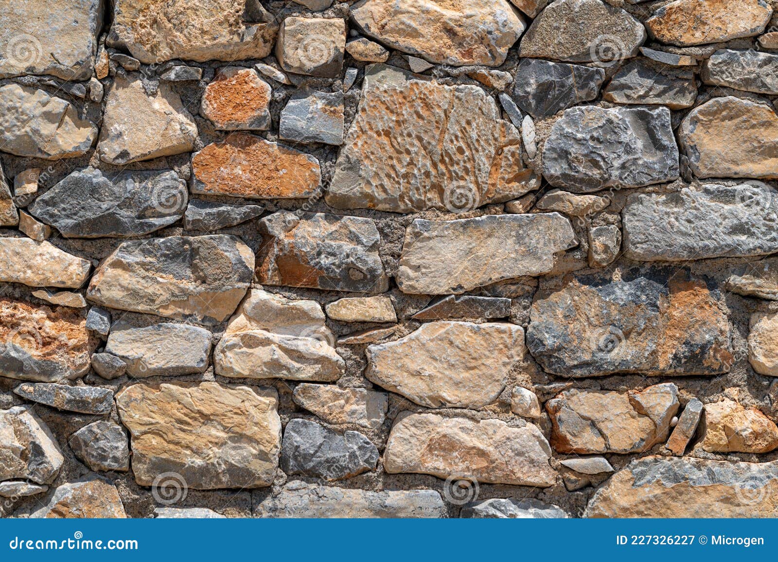 Close-up Stone Wall Texture Stock Image - Image of brown, pattern ...