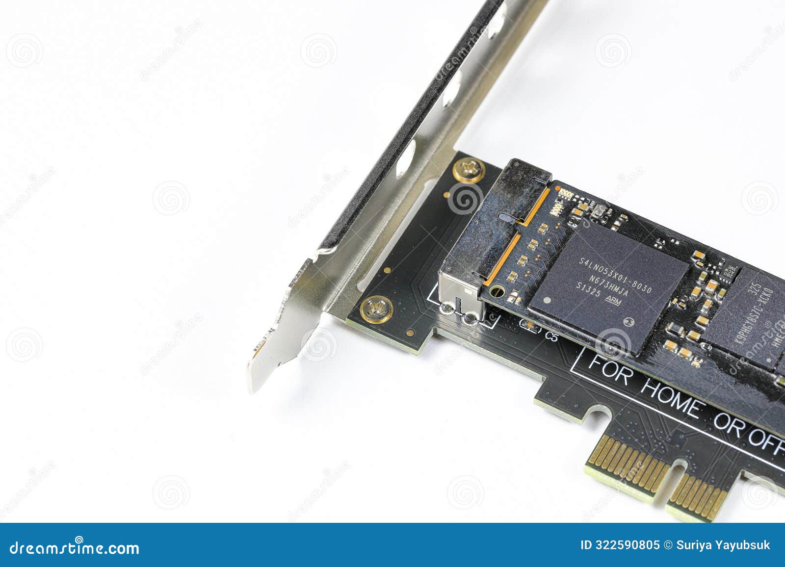 Close Up PCIe M.2 E Key Frmale Connector Interface For Mini PCIe WiFi ...