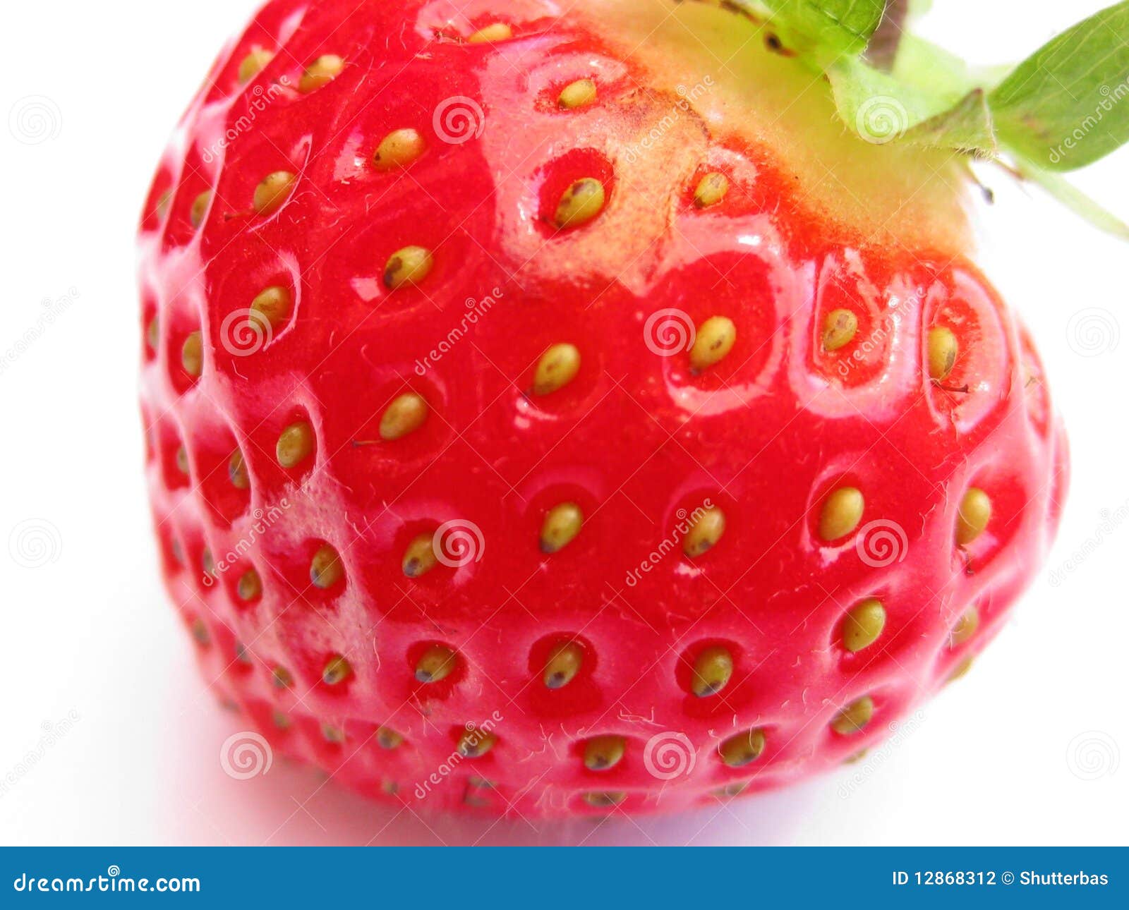 Close up strawberry stock photo. Image of colour, juice - 12868312