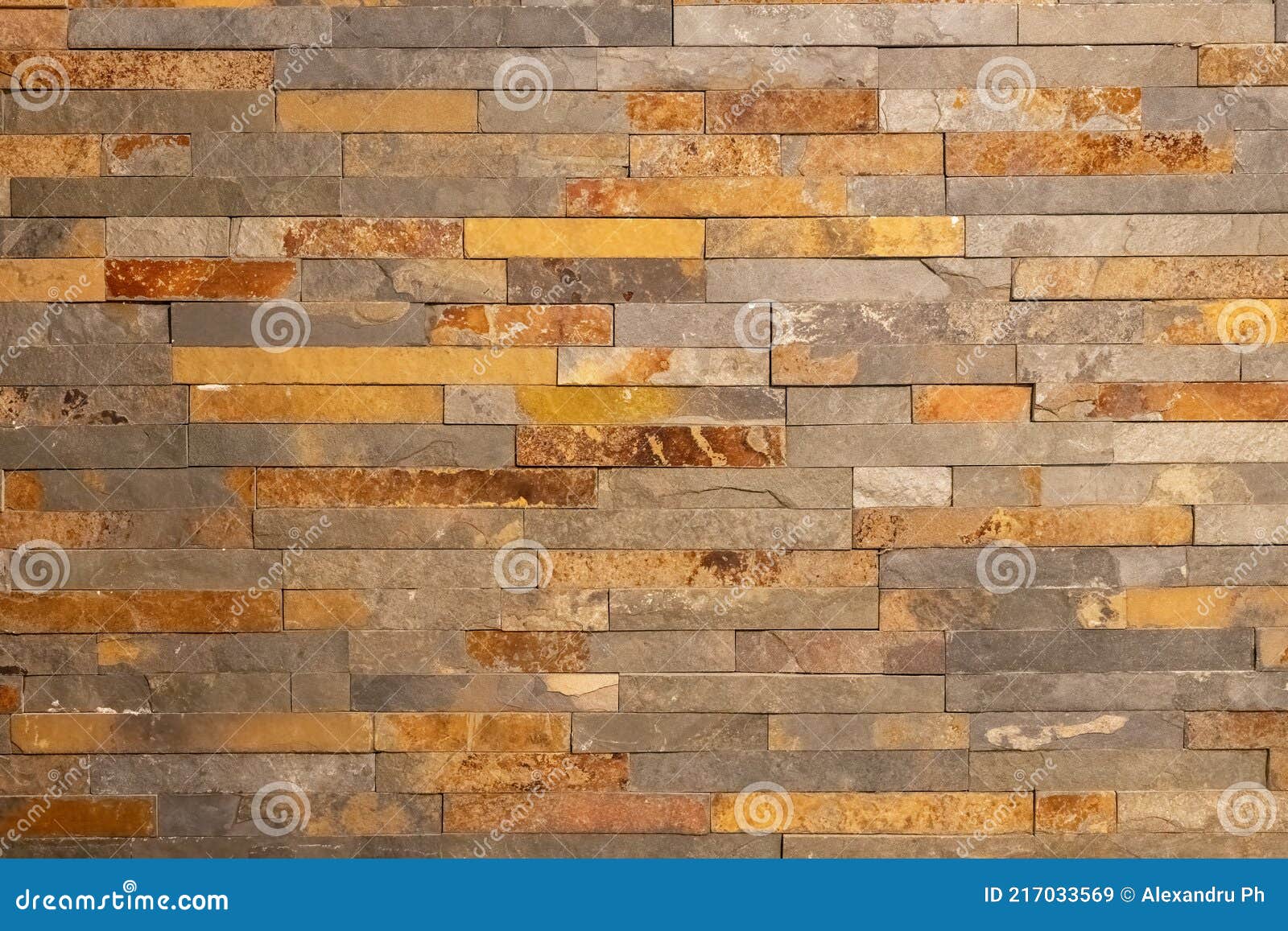 Stripe Stone Wall Pattern, Seamless Texture Stock Photo | CartoonDealer ...