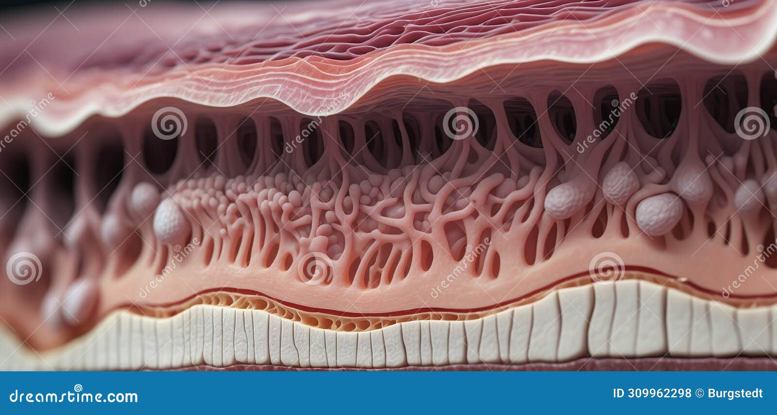 Close-up of the Structure and Composition of the Different Layers of ...