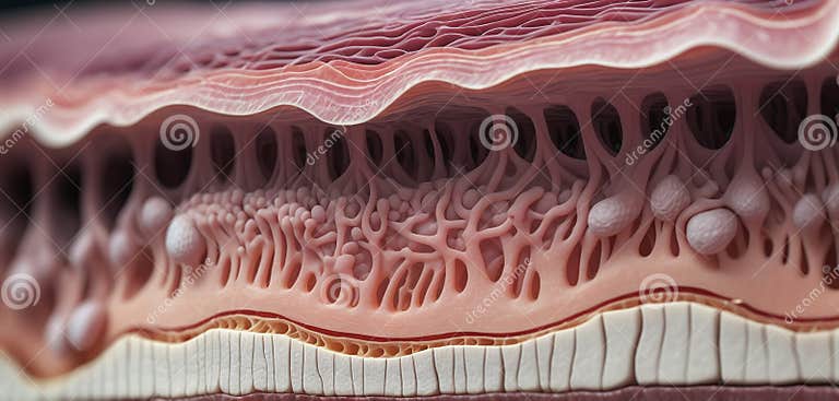 Close-up of the Structure and Composition of the Different Layers of ...
