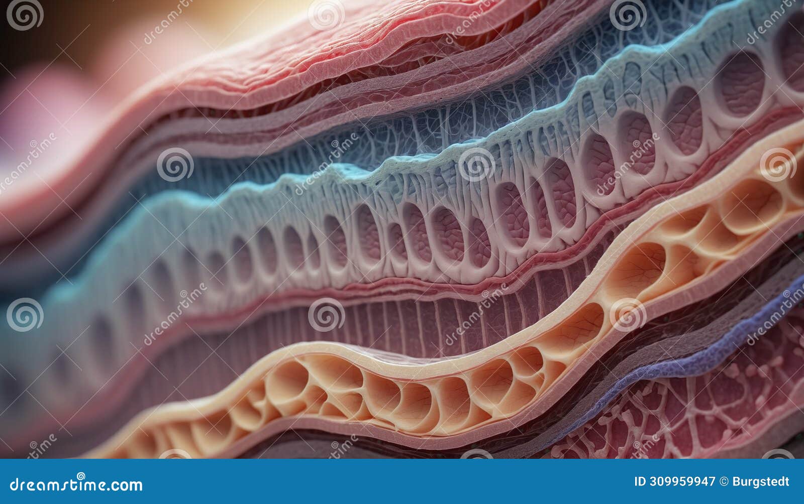Close-up of the Structure and Composition of the Different Layers of ...