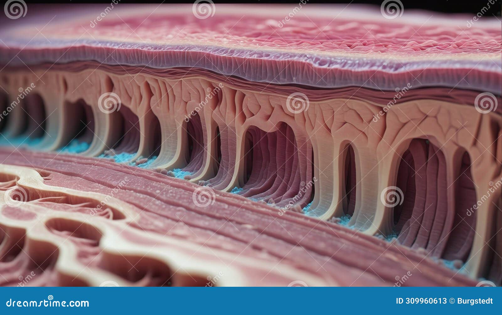 Close-up of the Structure and Composition of the Different Layers of ...