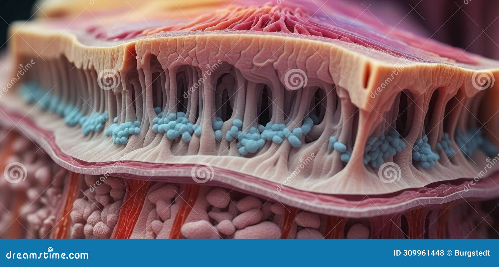 Close-up of the Structure and Composition of the Different Layers of ...