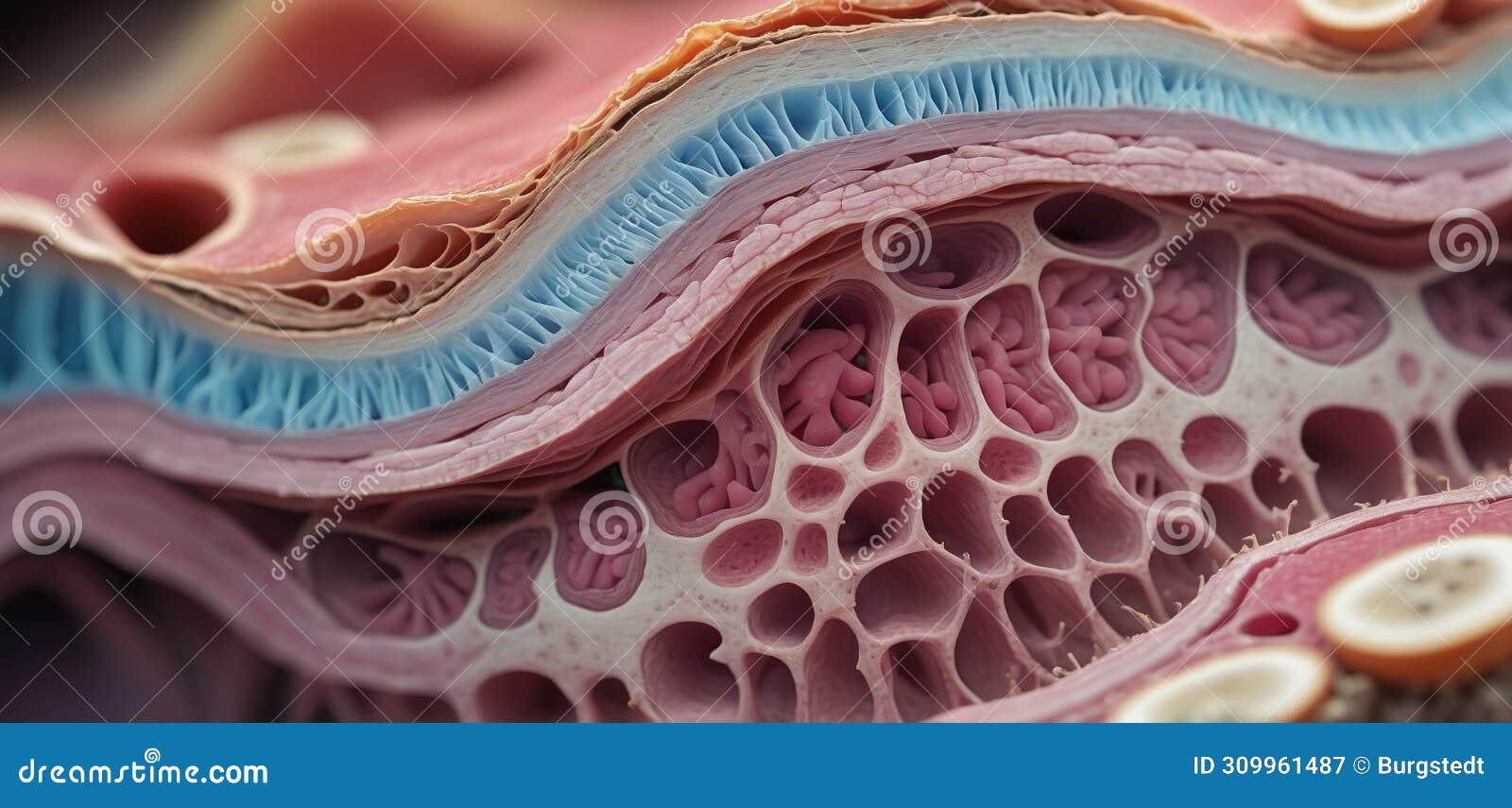 Close-up of the Structure and Composition of the Different Layers of ...