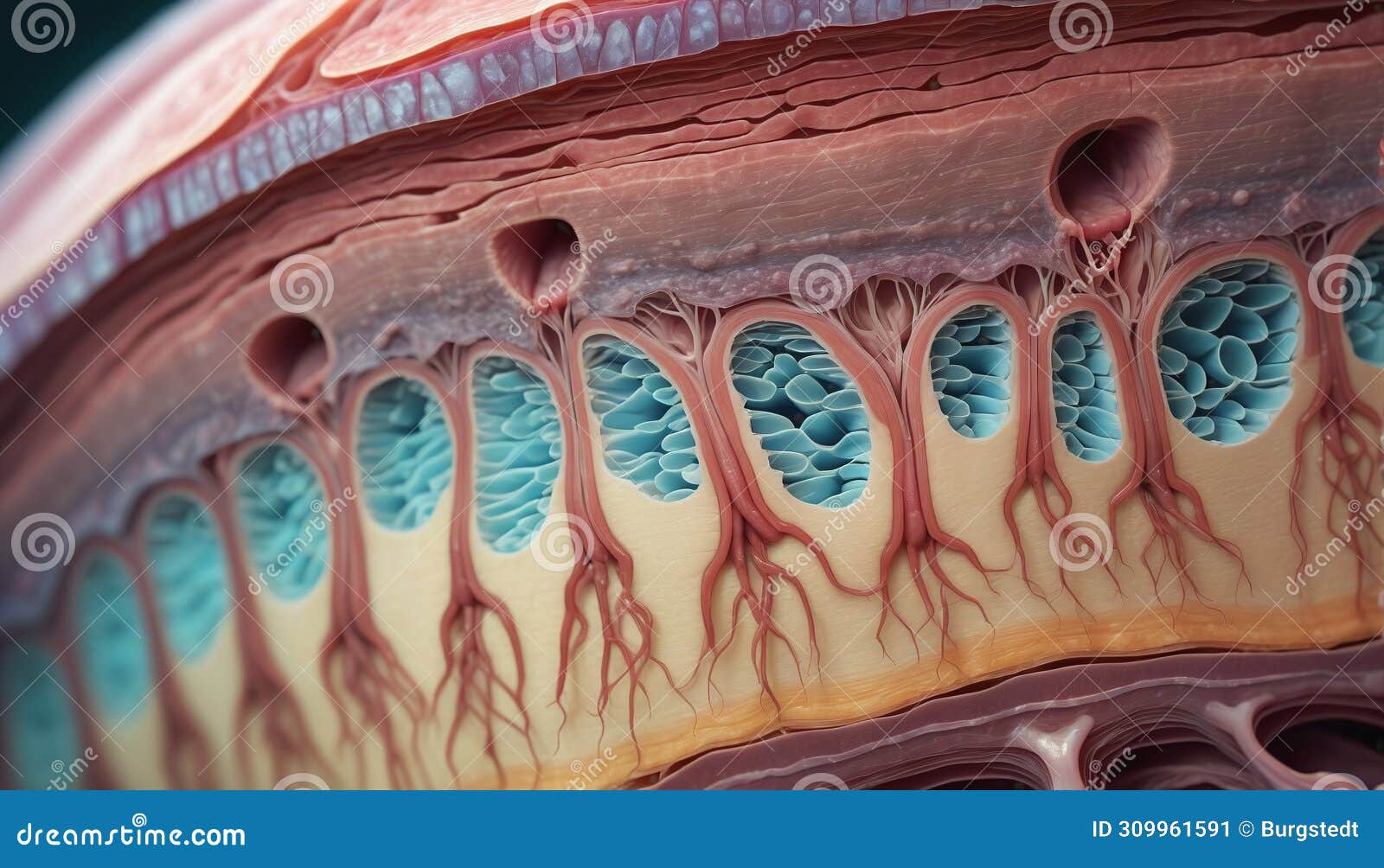 Close-up of the Structure and Composition of the Different Layers of ...
